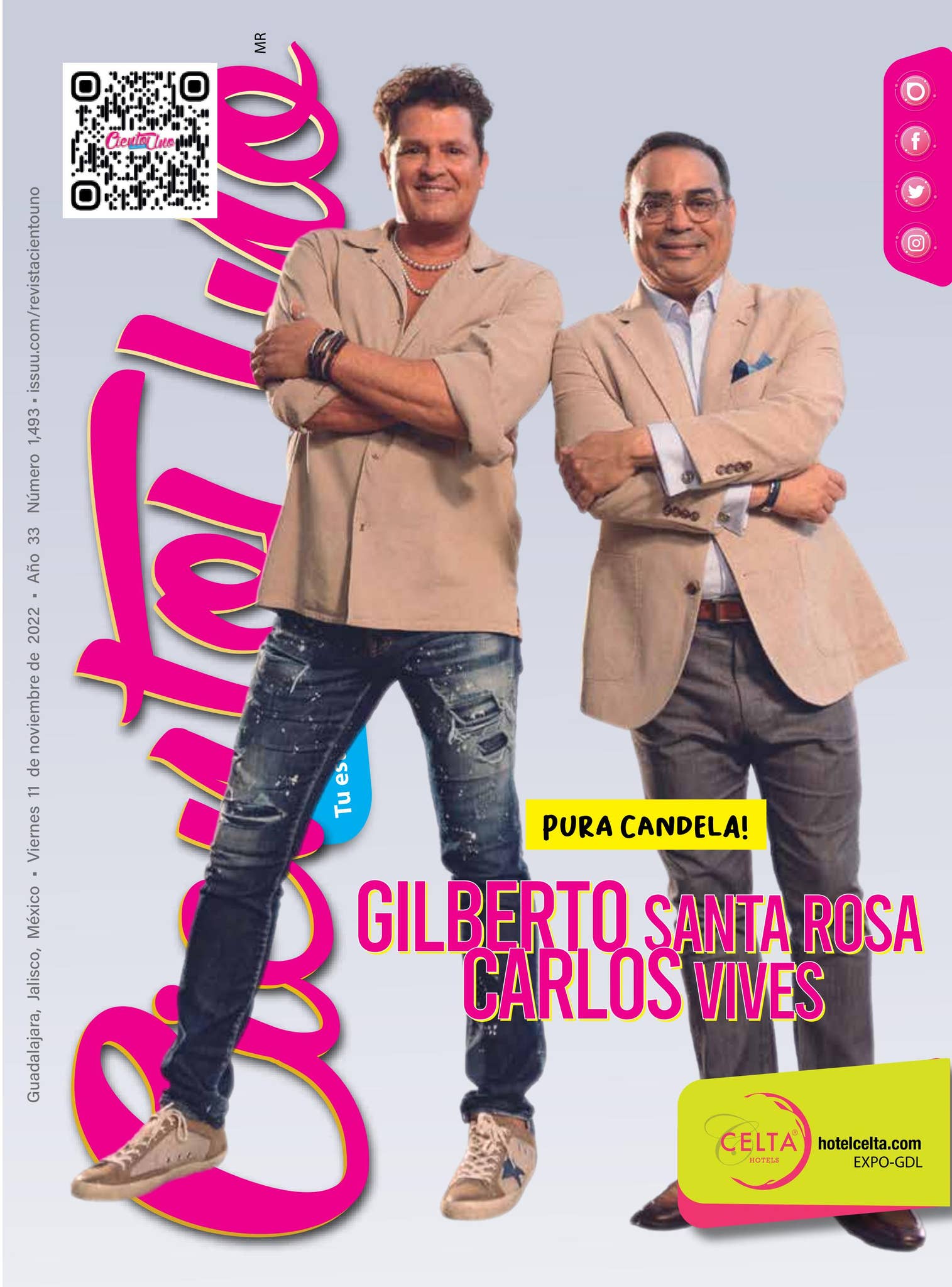 GILBERTO SANTA ROSA Y CARLOS VIVES by Ciento Uno ® - Issuu
