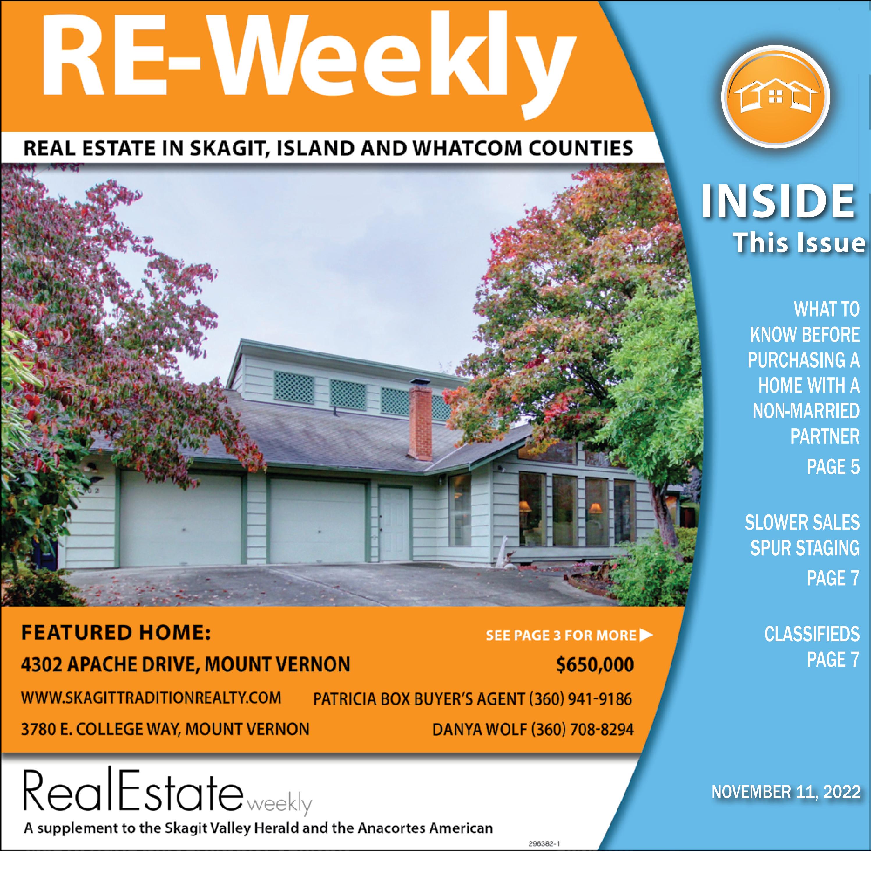 Real Estate Weekly: November 11, 2022 by Skagit Publishing - Issuu