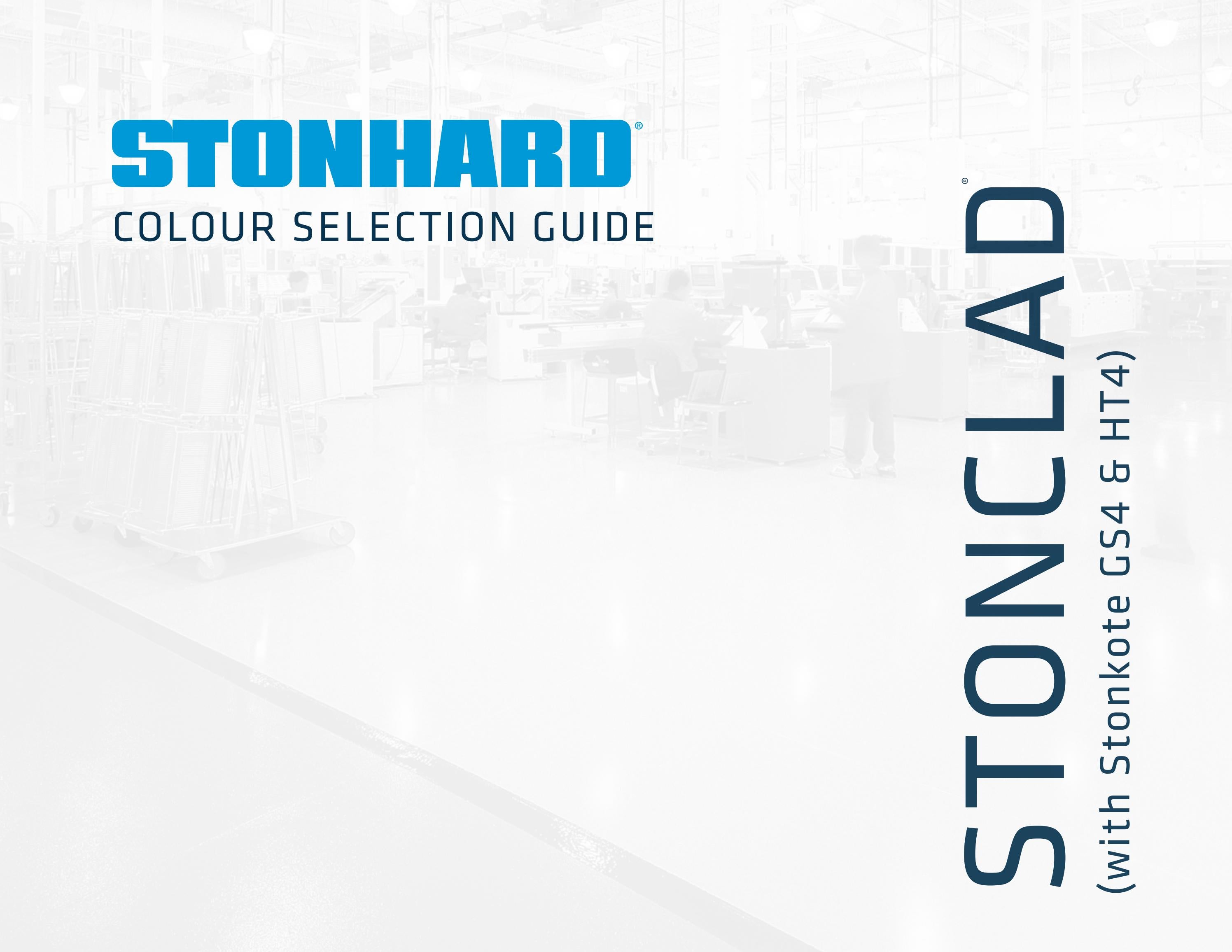 Stonclad with Stonkote GS4 HT4 Colour Selection Guide by stonhard ...