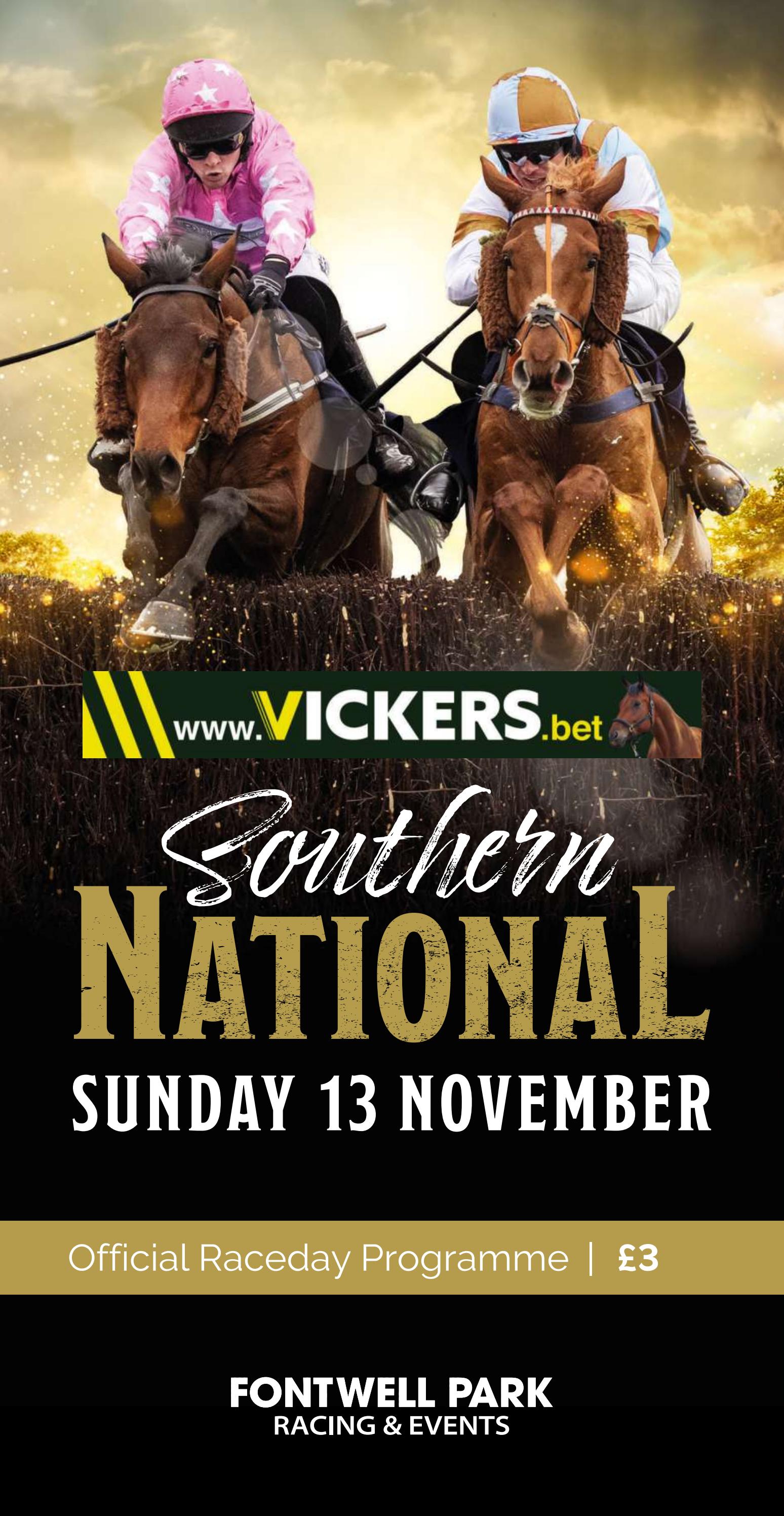 Fontwell Park Racecard - Sunday 13th November by Arena Racing Company ...