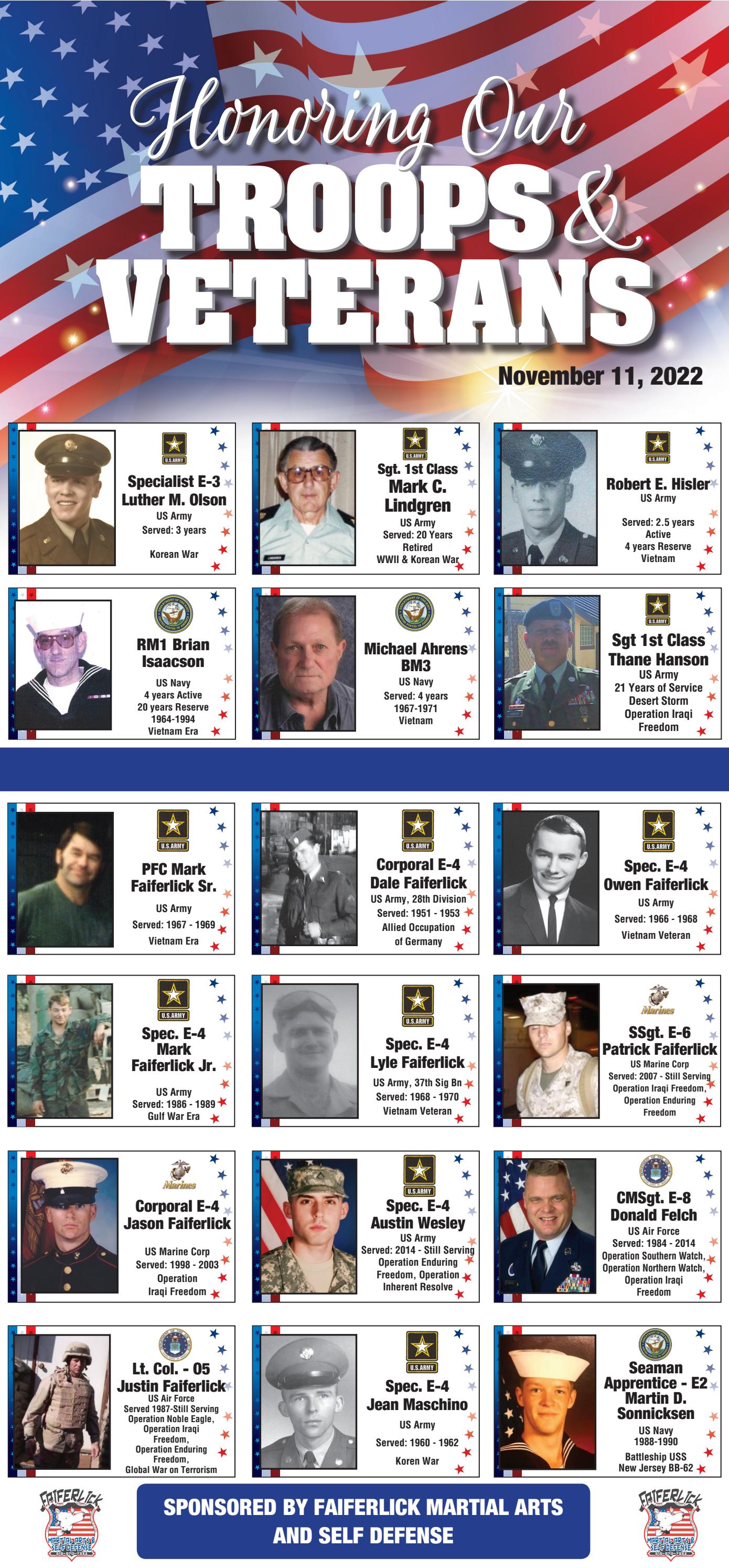 Honoring Out Troops & Veterans by Newspaper - Issuu