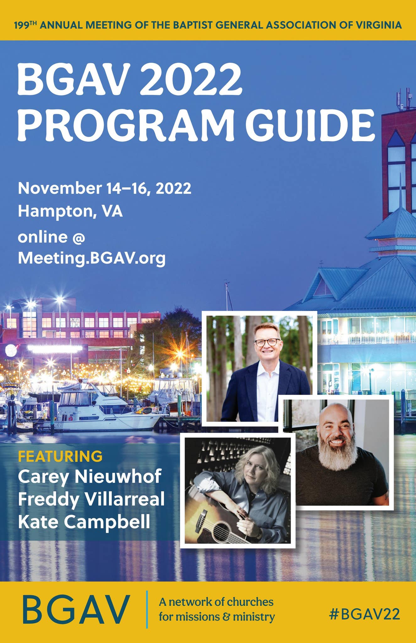 BGAV 2022 Annual Meeting Program Guide by Baptist General Association ...