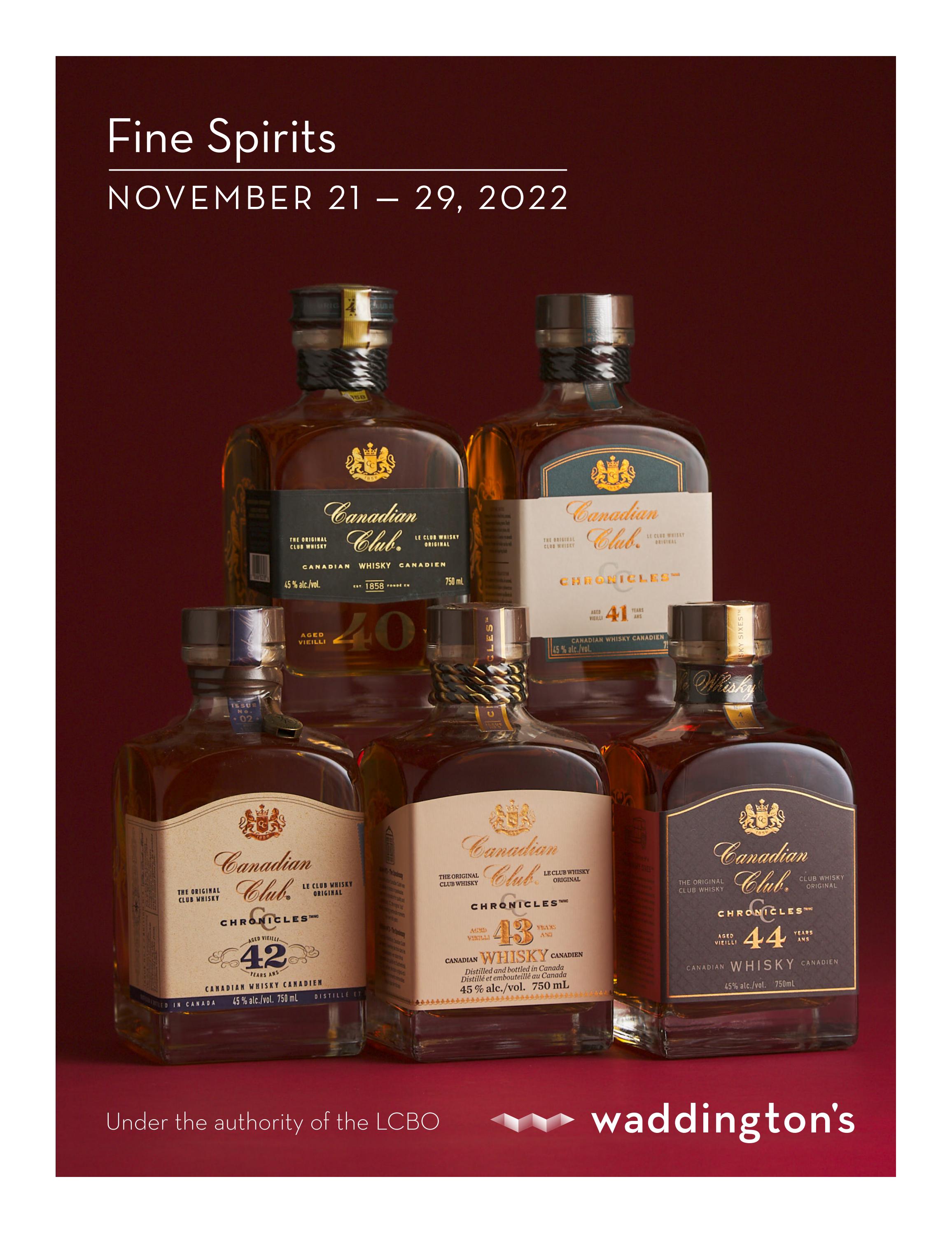 Fine Spirits | November 21 — 29, 2022 by waddingtons - Issuu