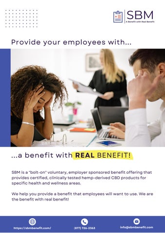 SBM Employer Brochure by sbmbenefit.com - Issuu
