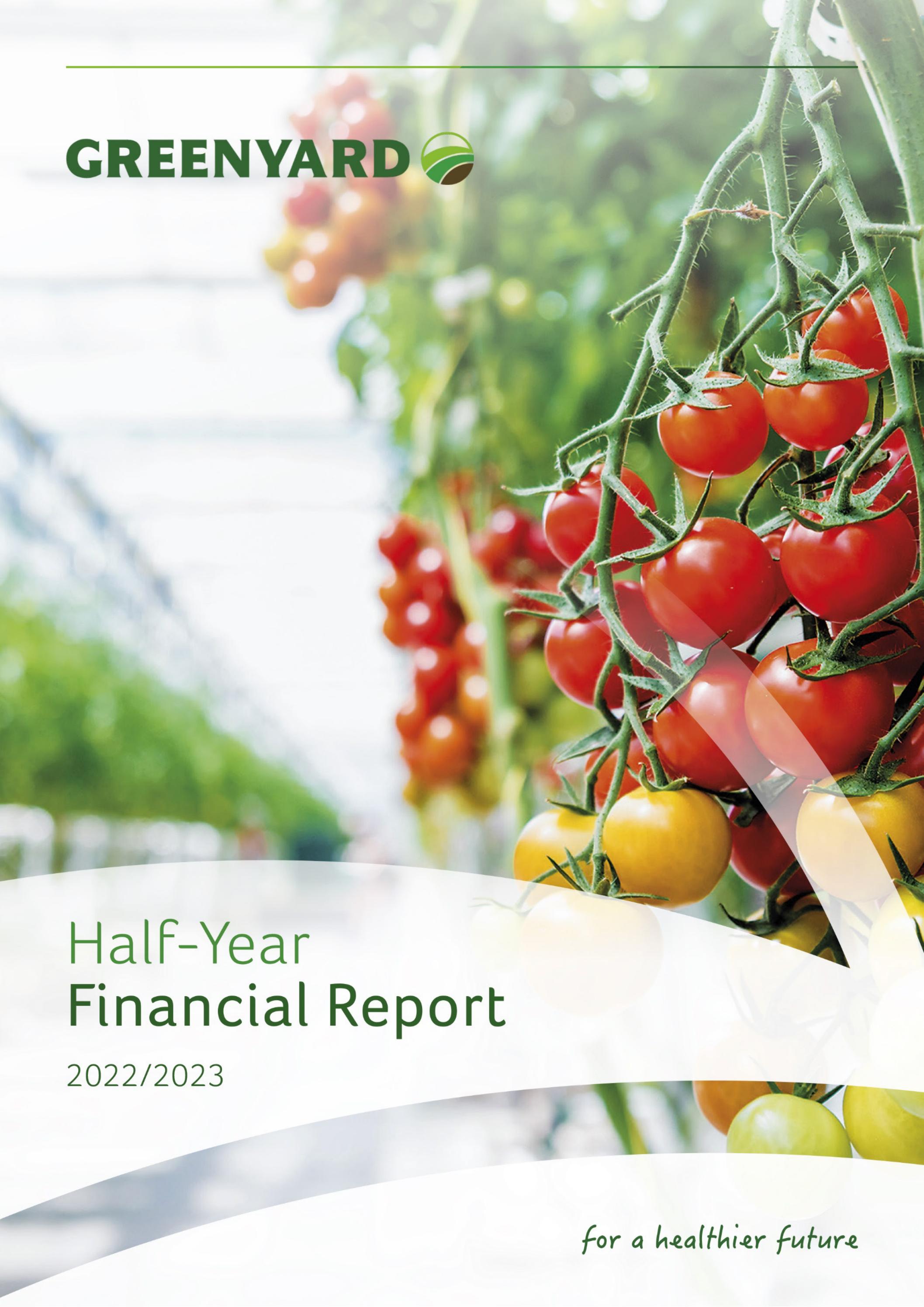 Half Year Report 2022-2023 by greenyard - Issuu