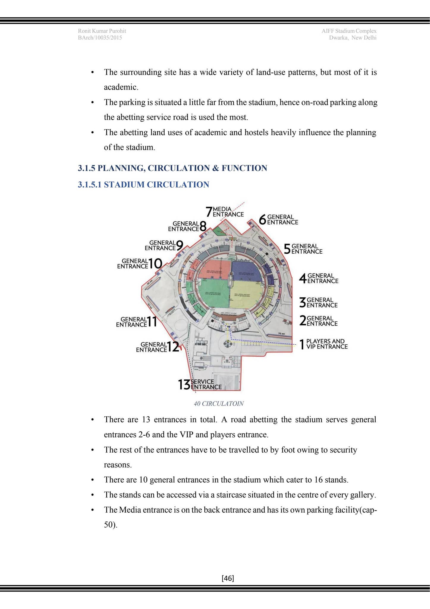 Architectural Thesis on design of AIFF International Football stadium ...