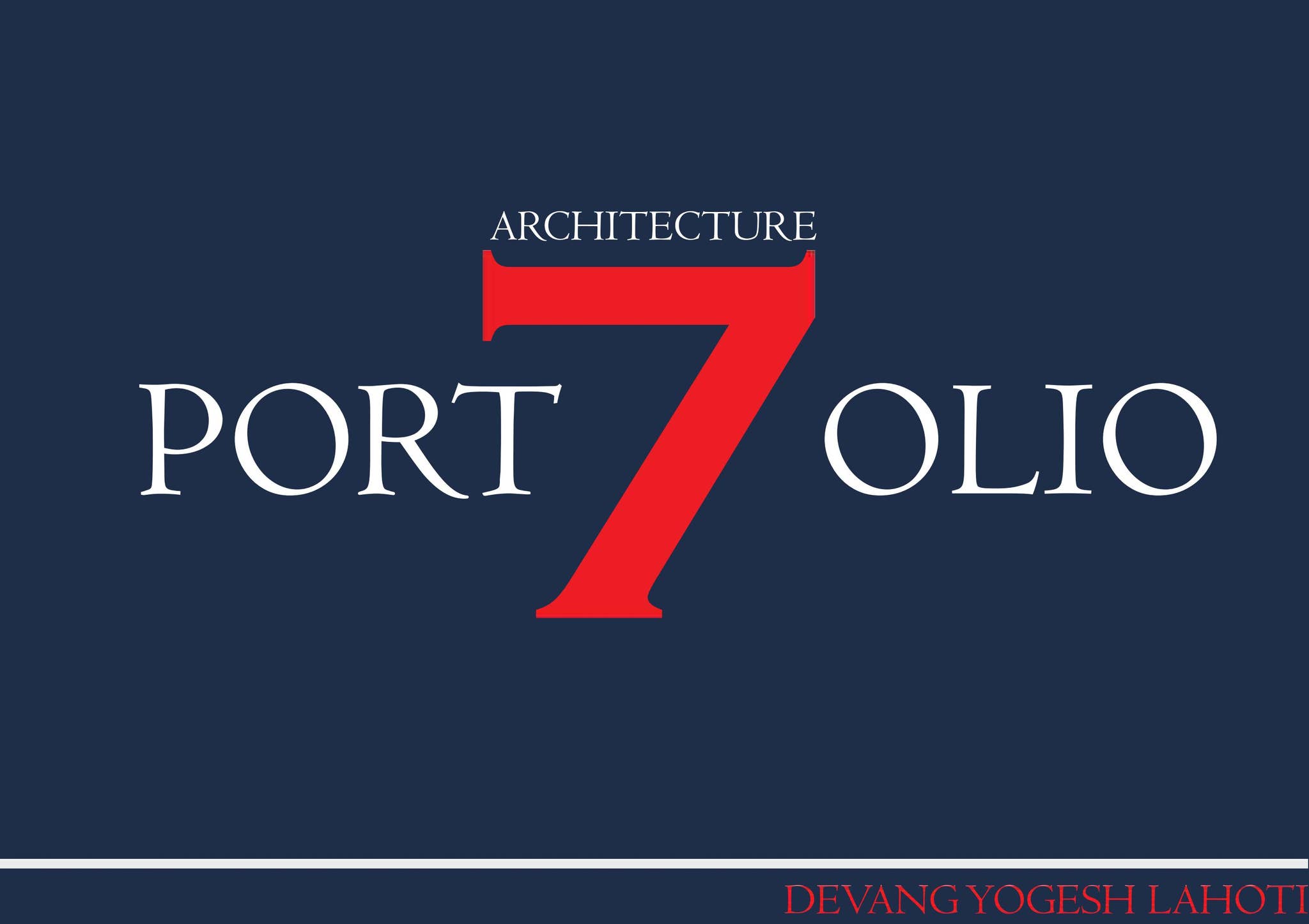 UNDERGRADUATE ARCHITECTURE PORTFOLIO by Devang Lahoti - Issuu