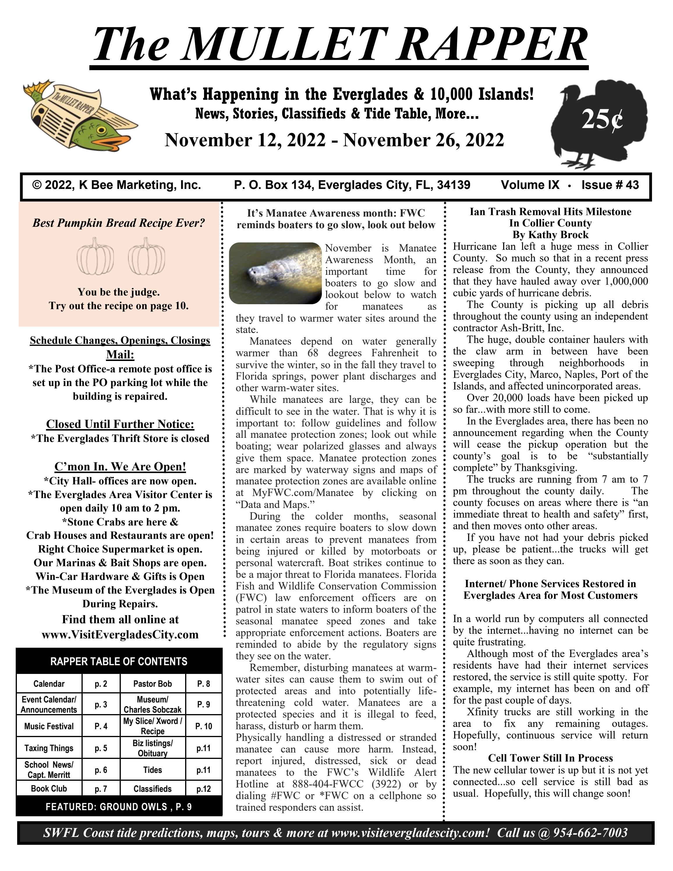 THE Mullet Rapper, November 12, 2022 edition by Paradise Web - Issuu