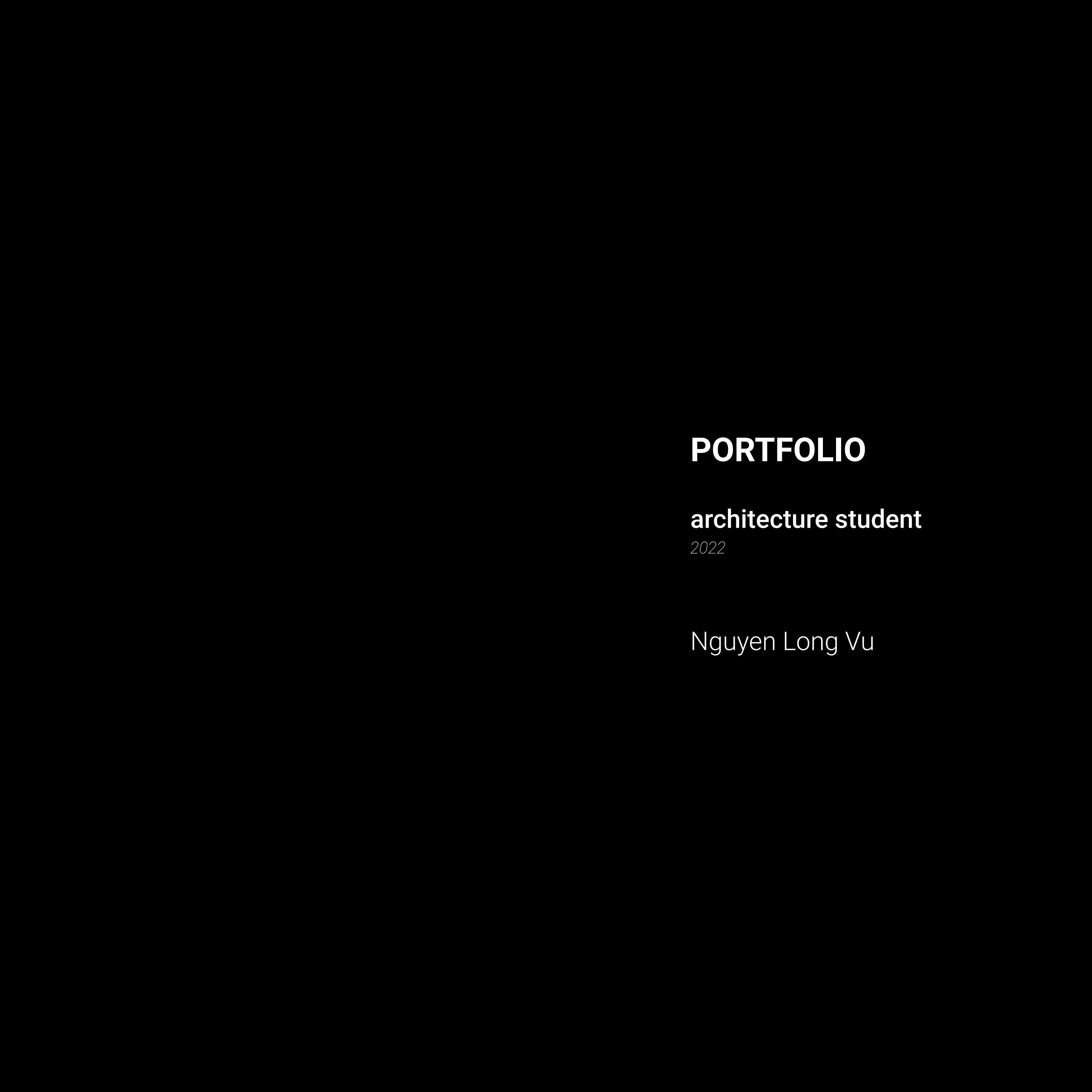 Portfolio 2022 - Nguyen Long Vu by Vũ Nguyễn - Issuu