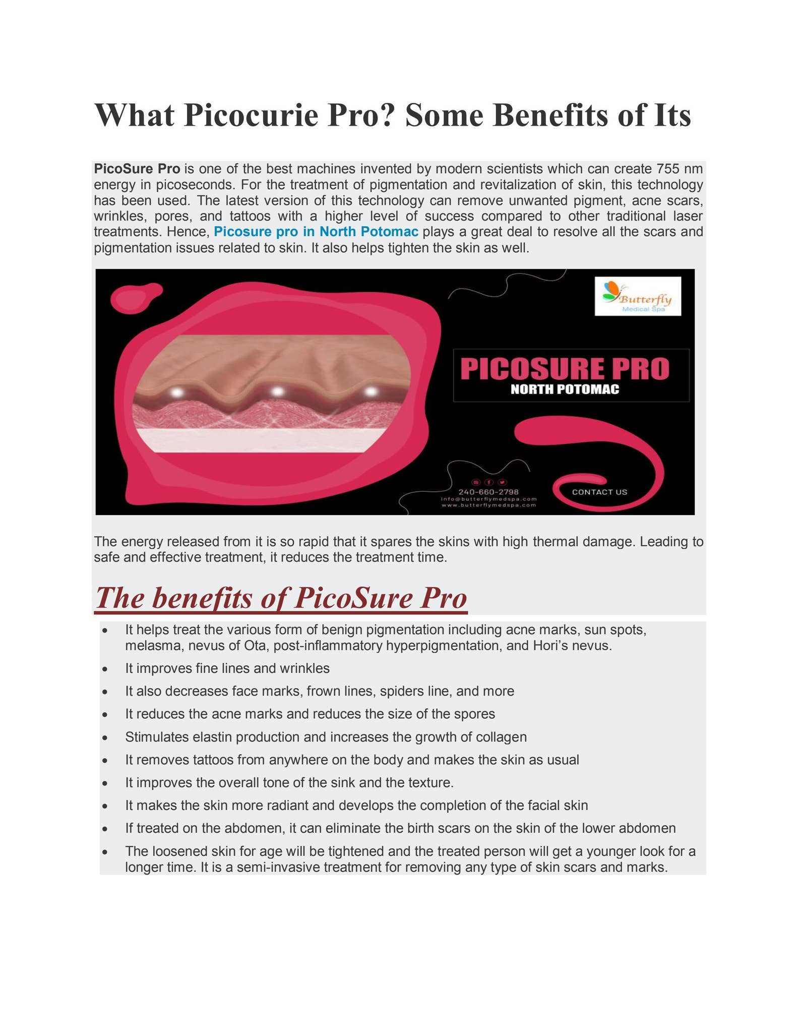 What Picocurie Pro? Some Benefits of Its by butterflymedspa - Issuu