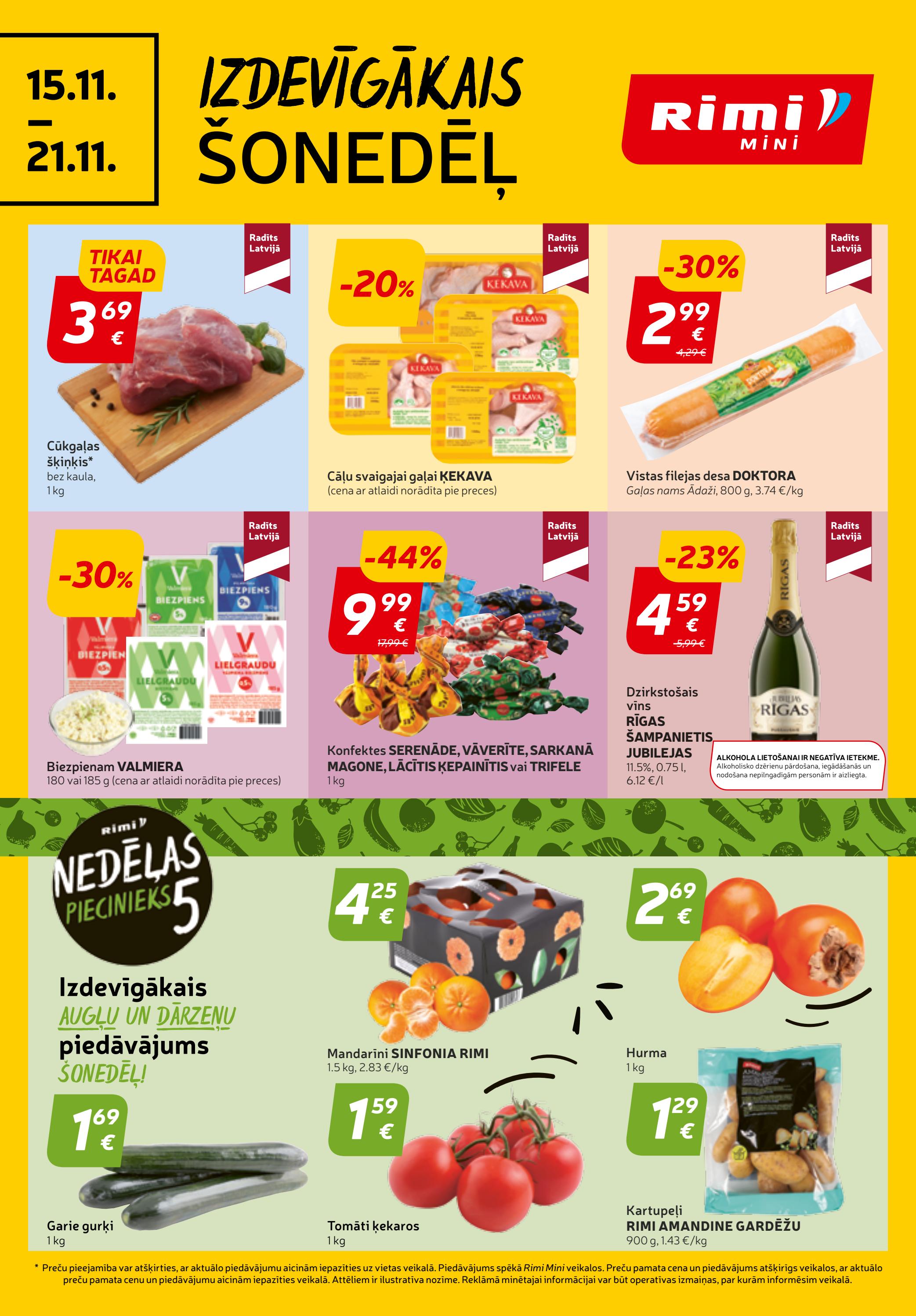 Rimi Mini akciju buklets 15.11.-21.11.2022. by Rimi - Issuu