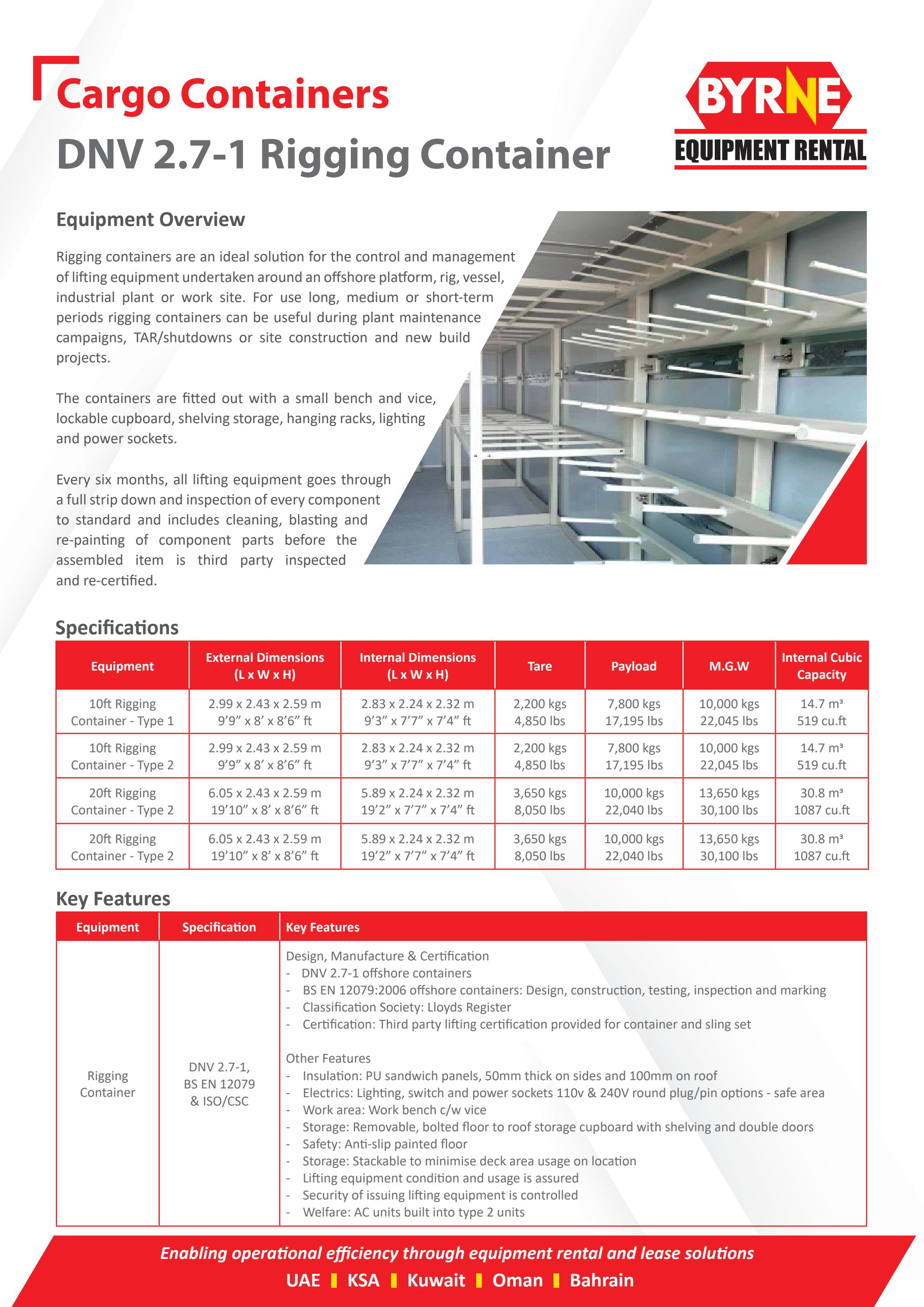 Rigging Container by Byrne Group - Issuu