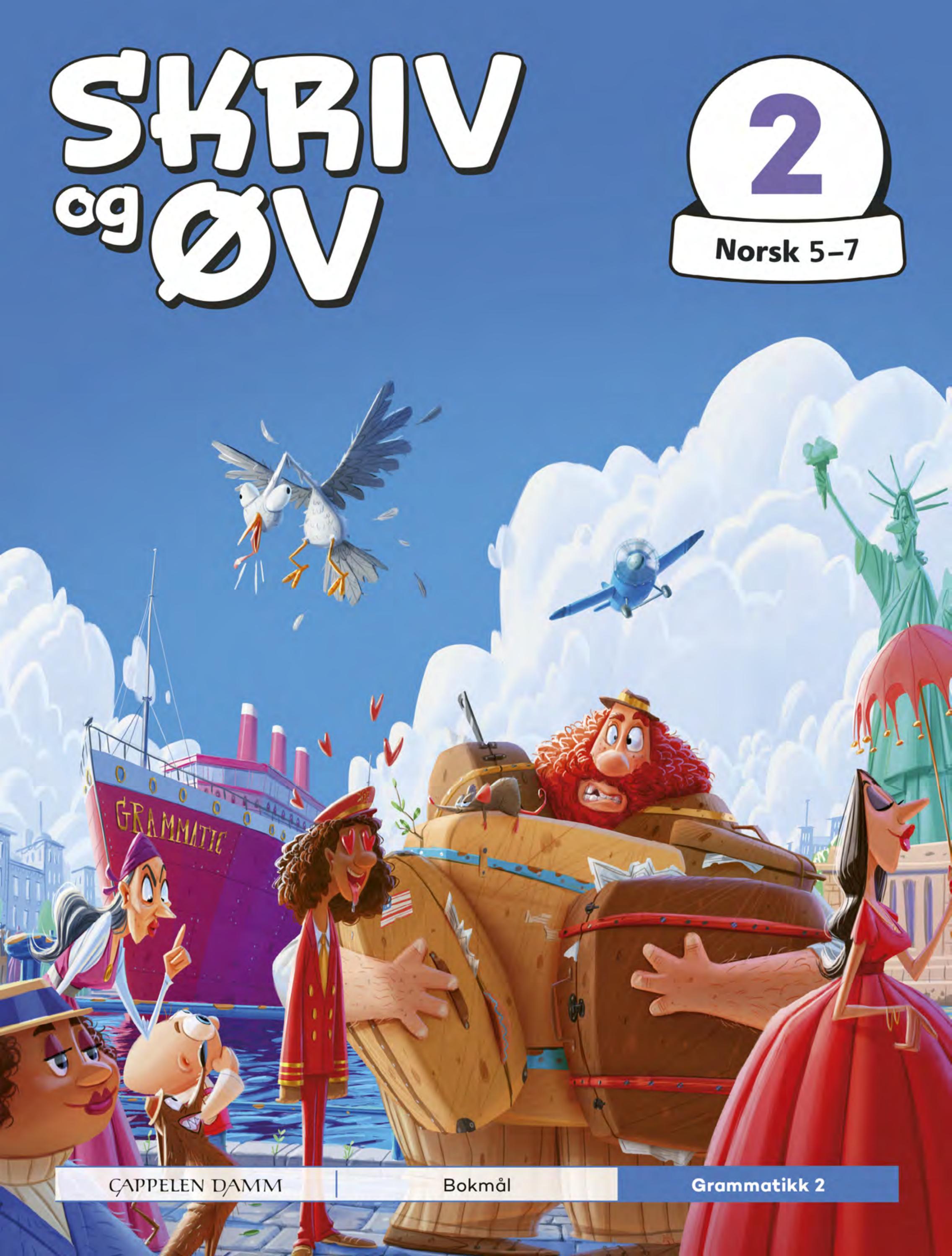 Skriv og øv Norsk 5-7 Grammatikk 2 (bla-i-bok oppslag) by Cappelen Damm ...