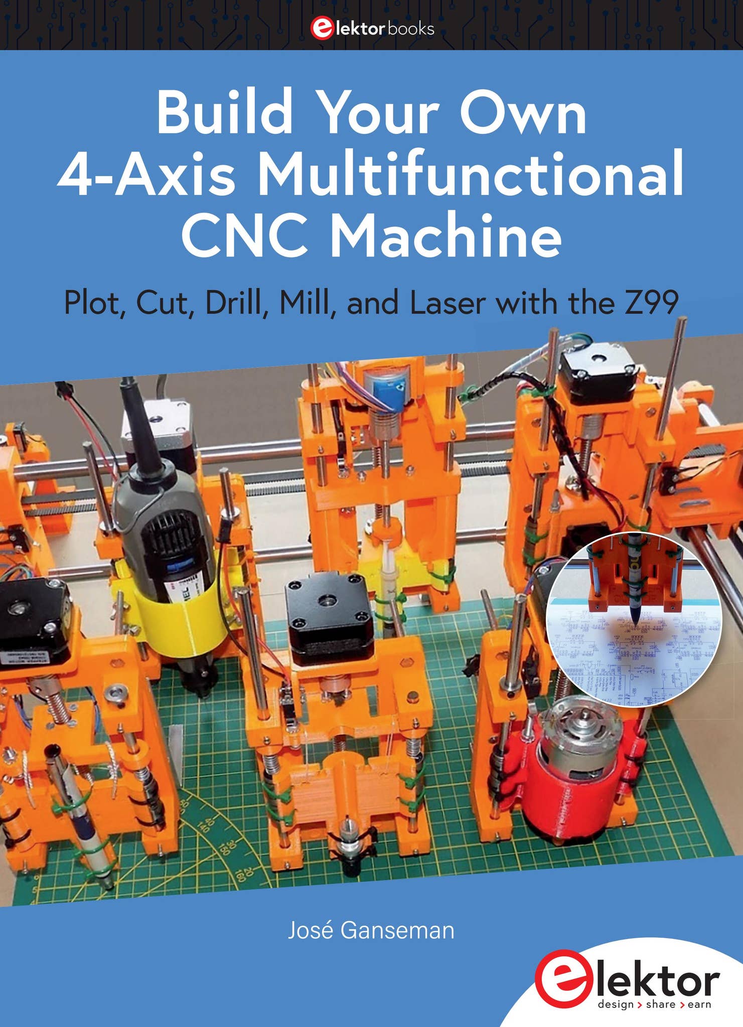 Build Your Own Multifunctional 4-Axis CNC Machine (Extract) by Elektor ...