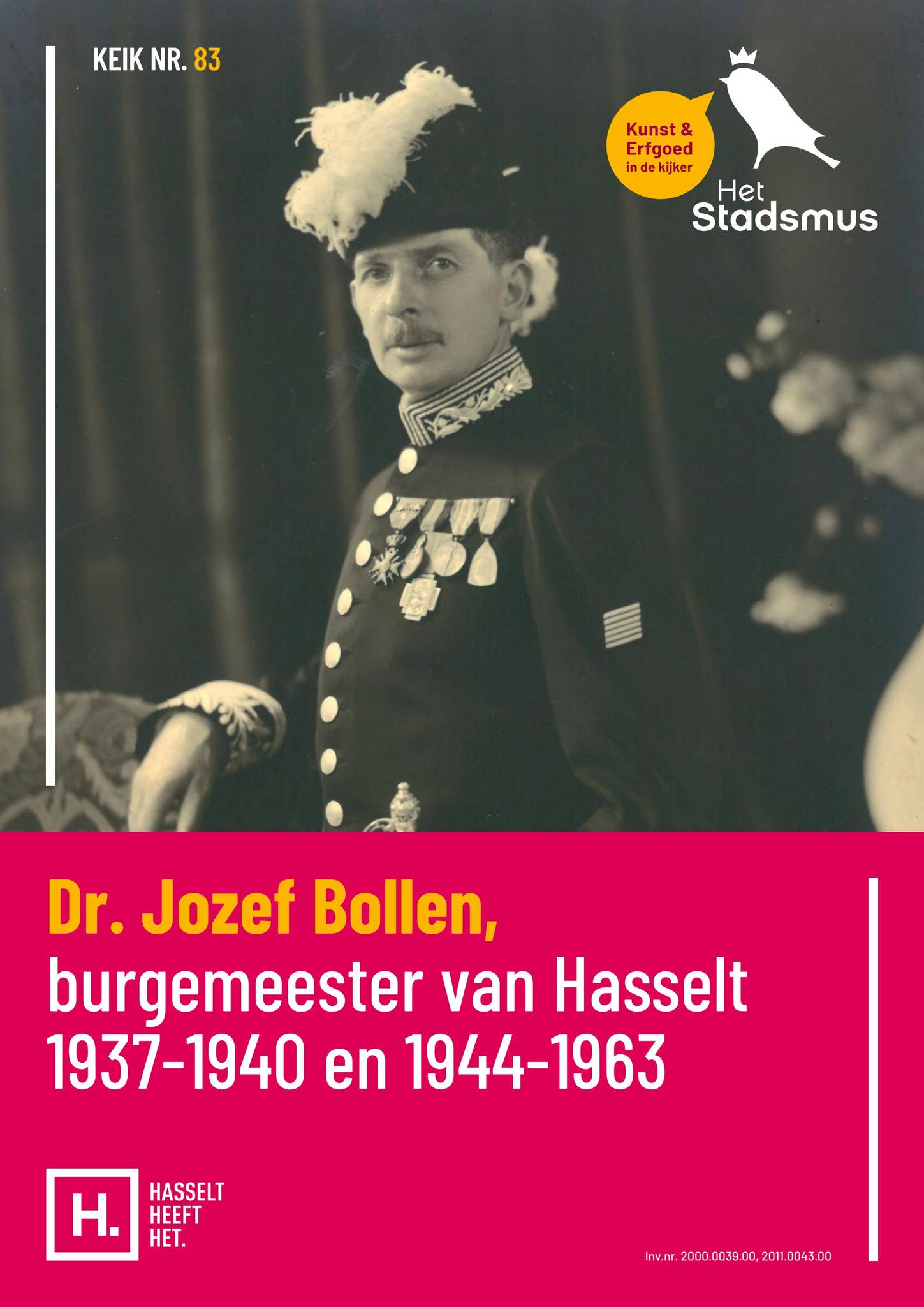 KEIK 83. Dr. Jozef Bollen, burgemeester van Hasselt 1937-1940 en 1944 ...