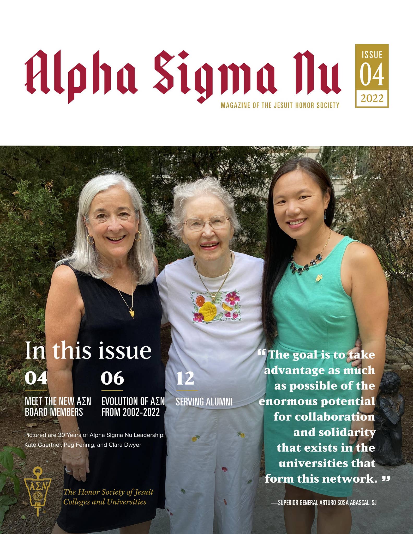 Alpha Sigma Nu Magazine Issue # 4 by Alpha Sigma Nu - Issuu