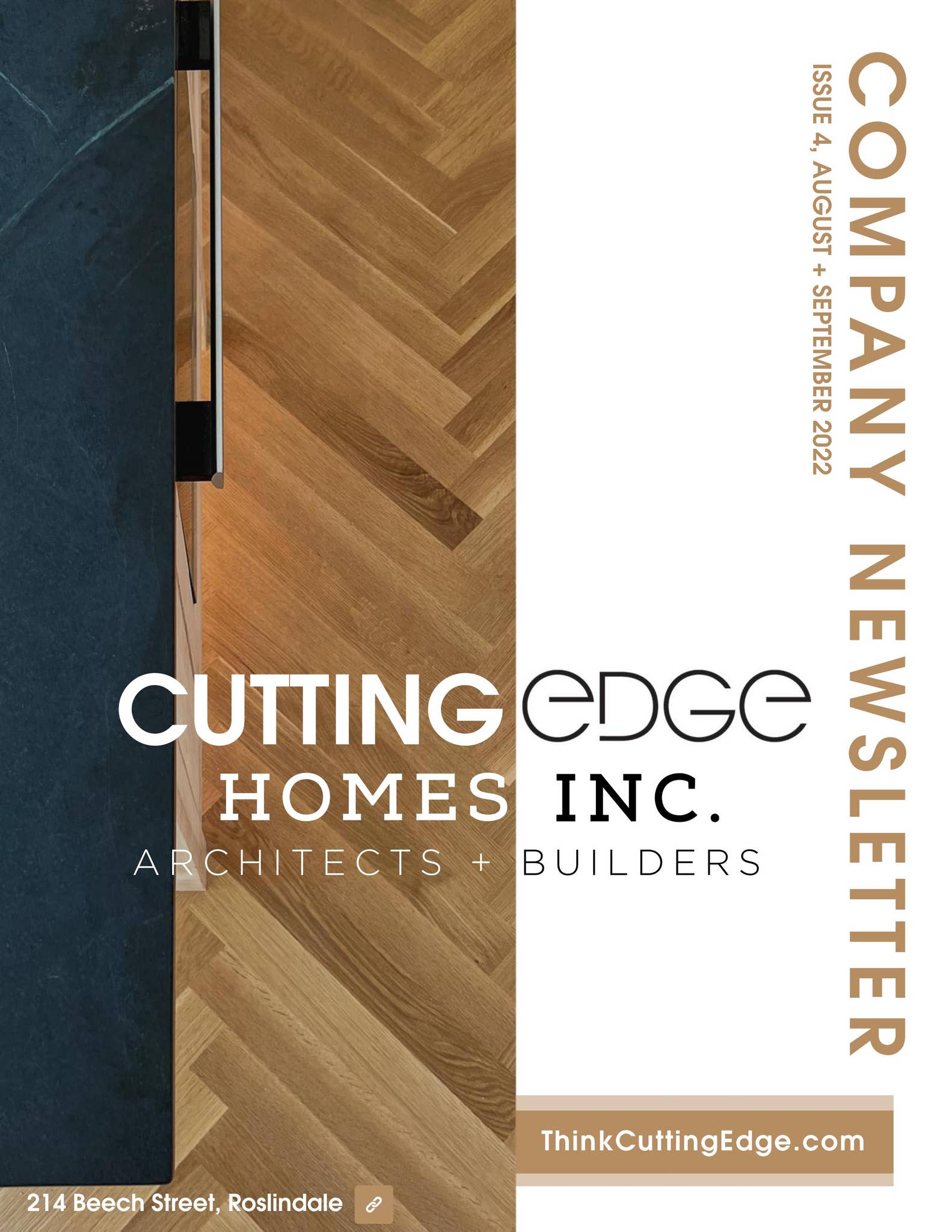 Issue 4 Newsletter: August + September 2022 by Cutting Edge Homes ...