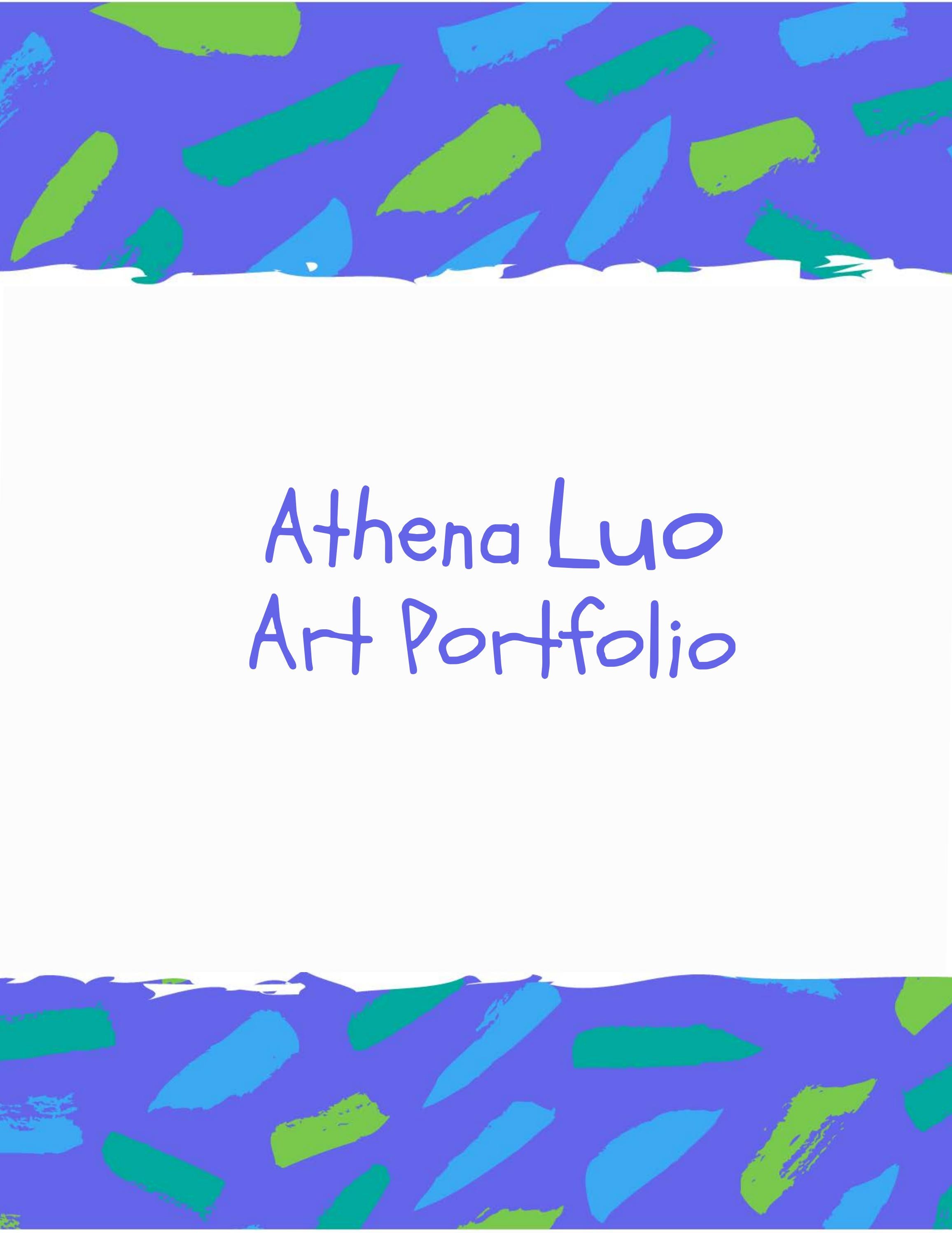 Art Portfolio - Athena Luo by Jing Jing - Issuu