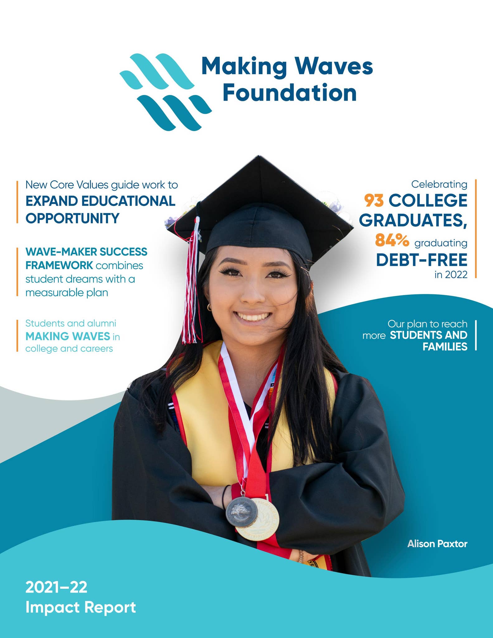 Making Waves Foundation 2021-22 Impact Report by Making Waves Education ...