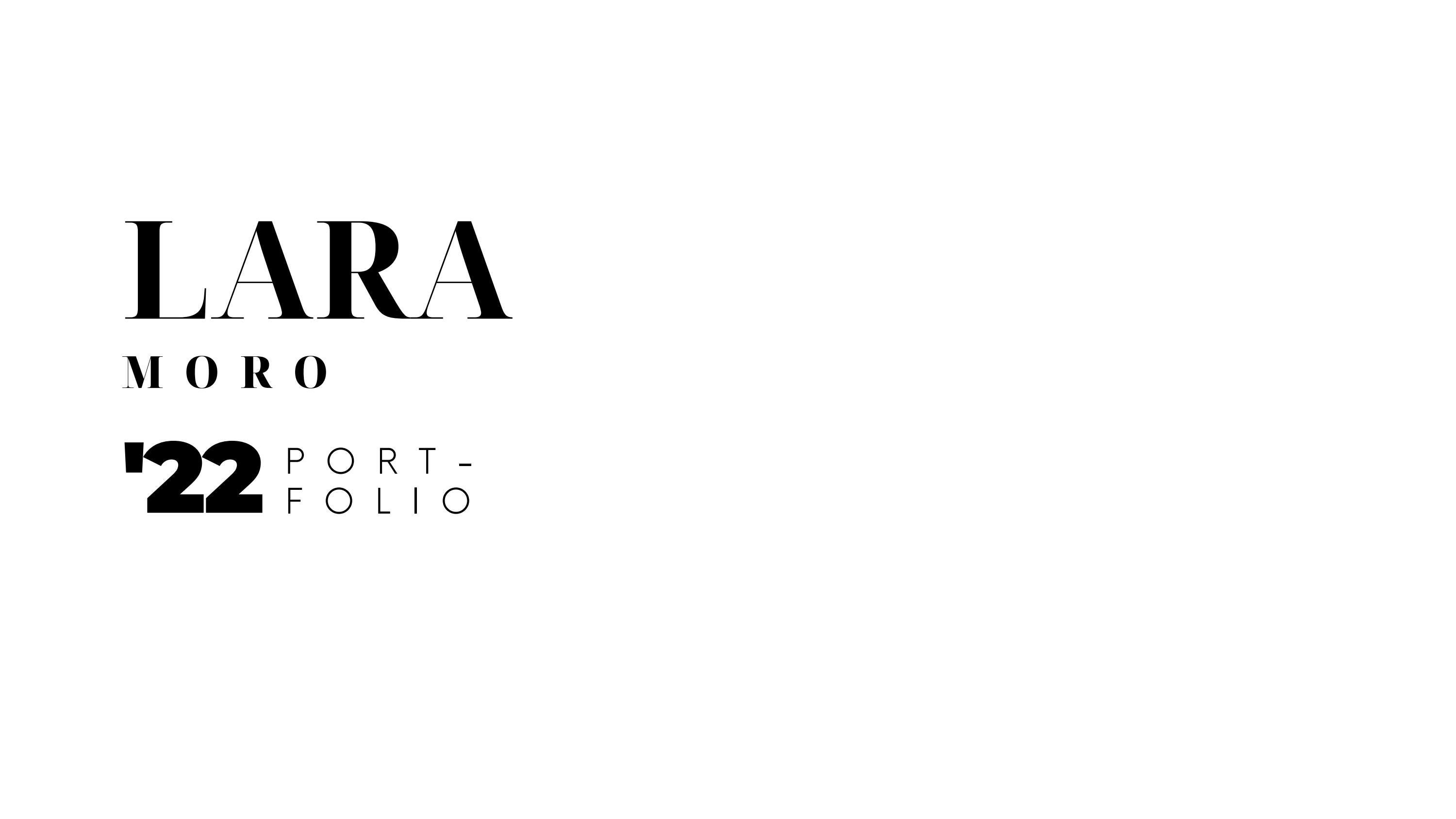 Lara Moro Portfolio by Lara Merlina Moro FADU - UBA - Issuu