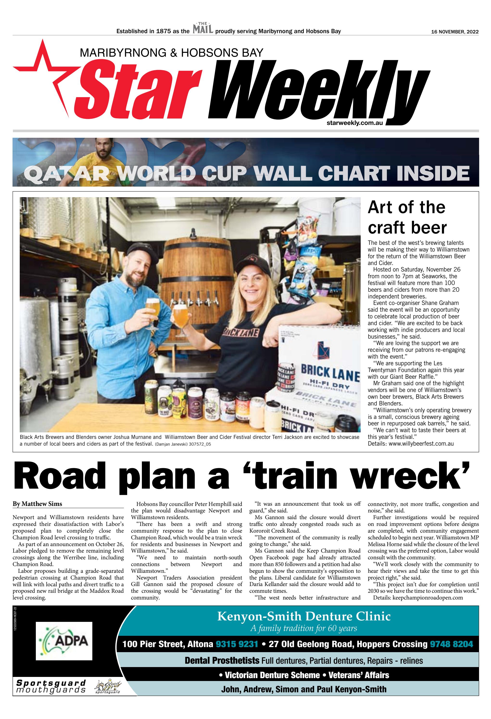 Star Weekly - Hobsons Bay Maribyrnong - 16th November 2022 by Star ...