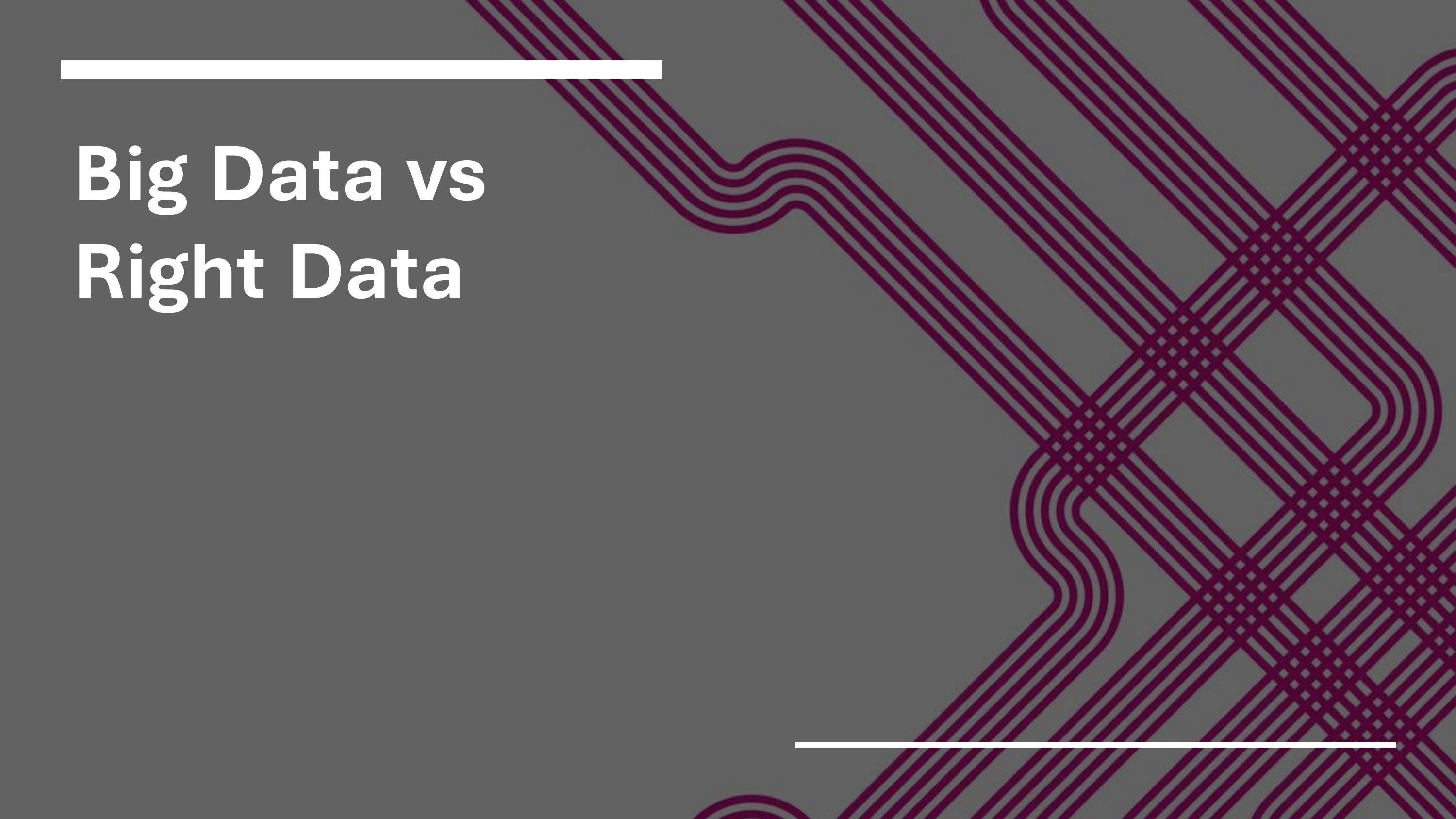 Big Data vs Right Data by V2Soft - Issuu