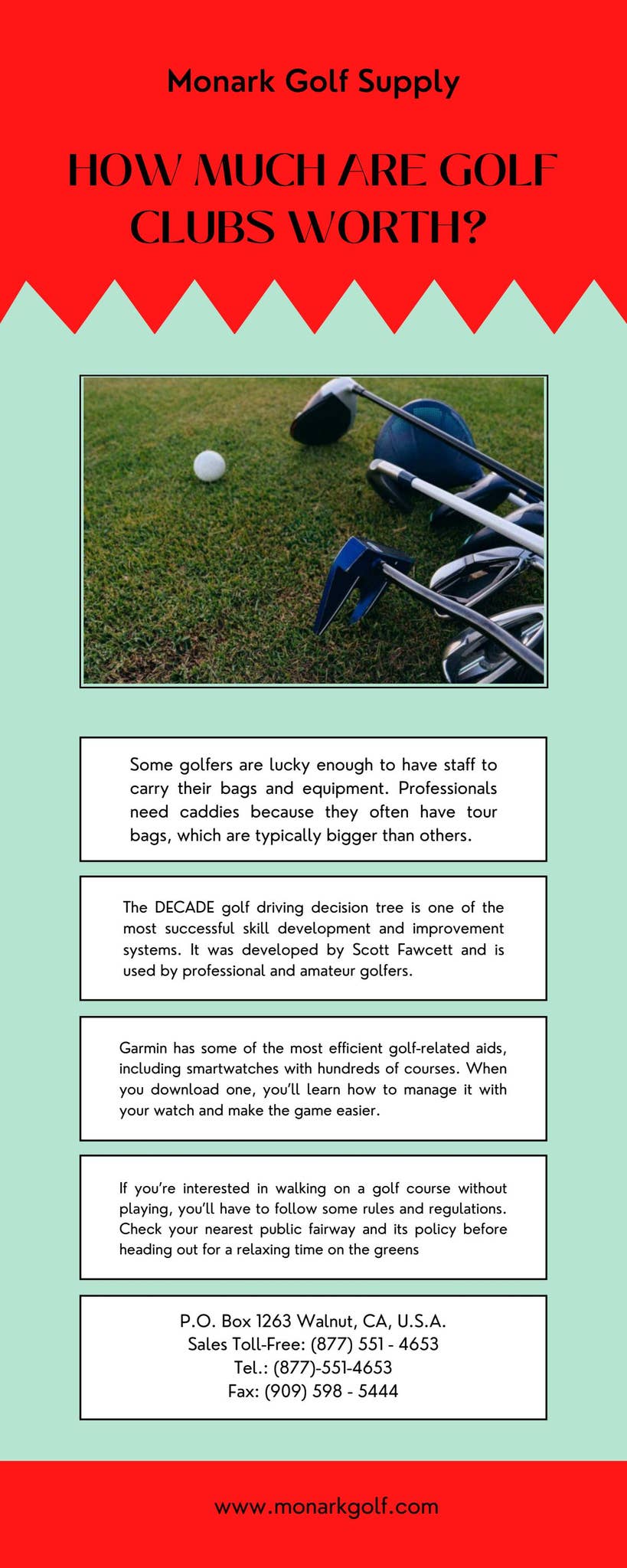 What Are the Values of Golf Clubs? by MONARK GOLF SUPPLY INC - Issuu