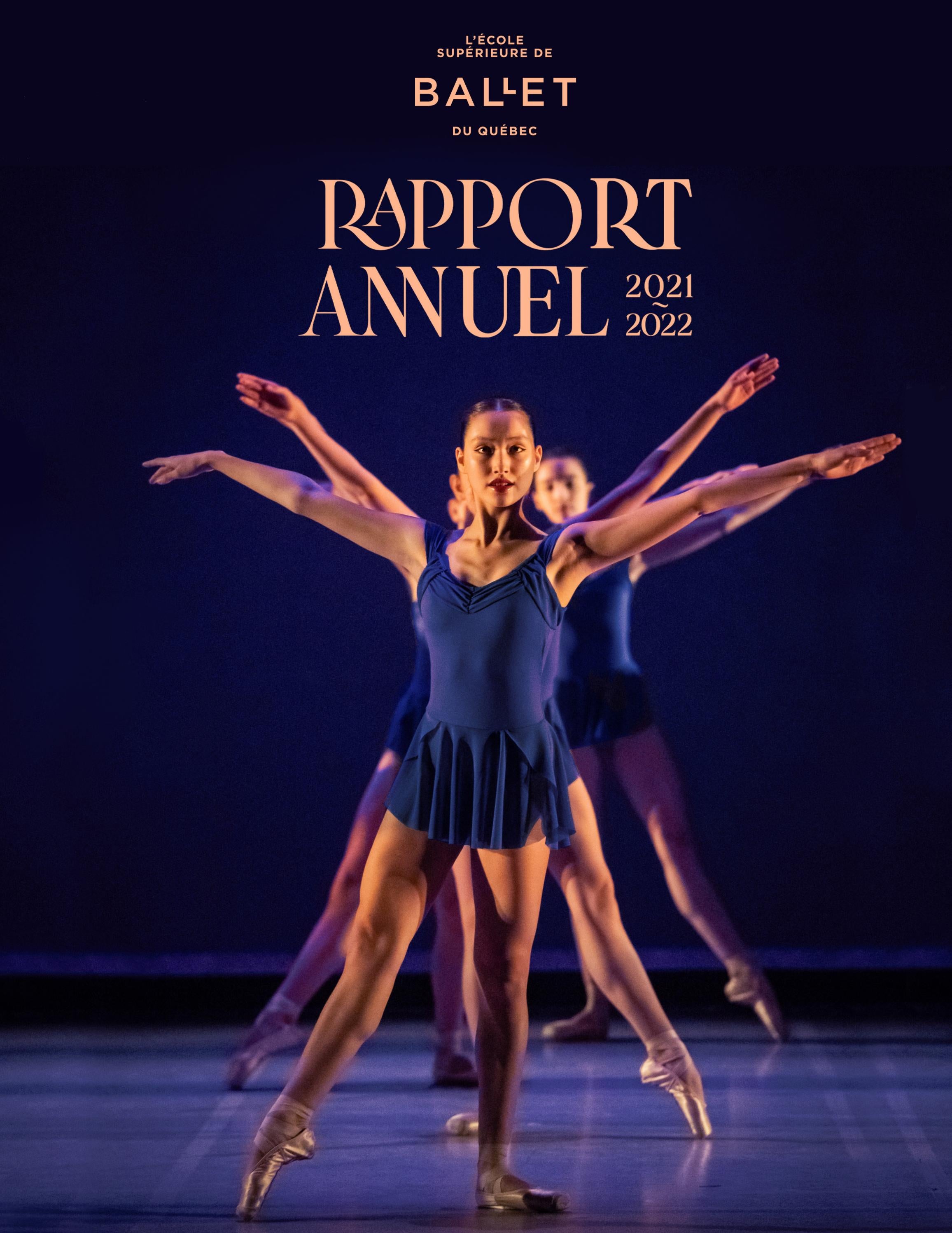 Rapport annuel 2021-2022 by École supérieure de ballet du Québec - Issuu