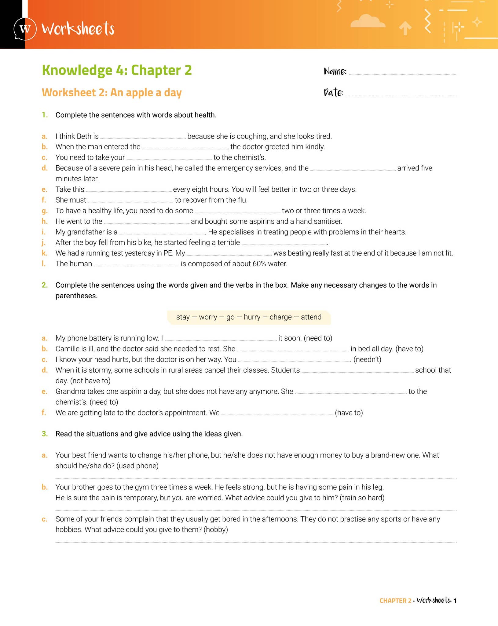 Worksheet 2 - Knowledge 4 by Editorial ACES - Issuu
