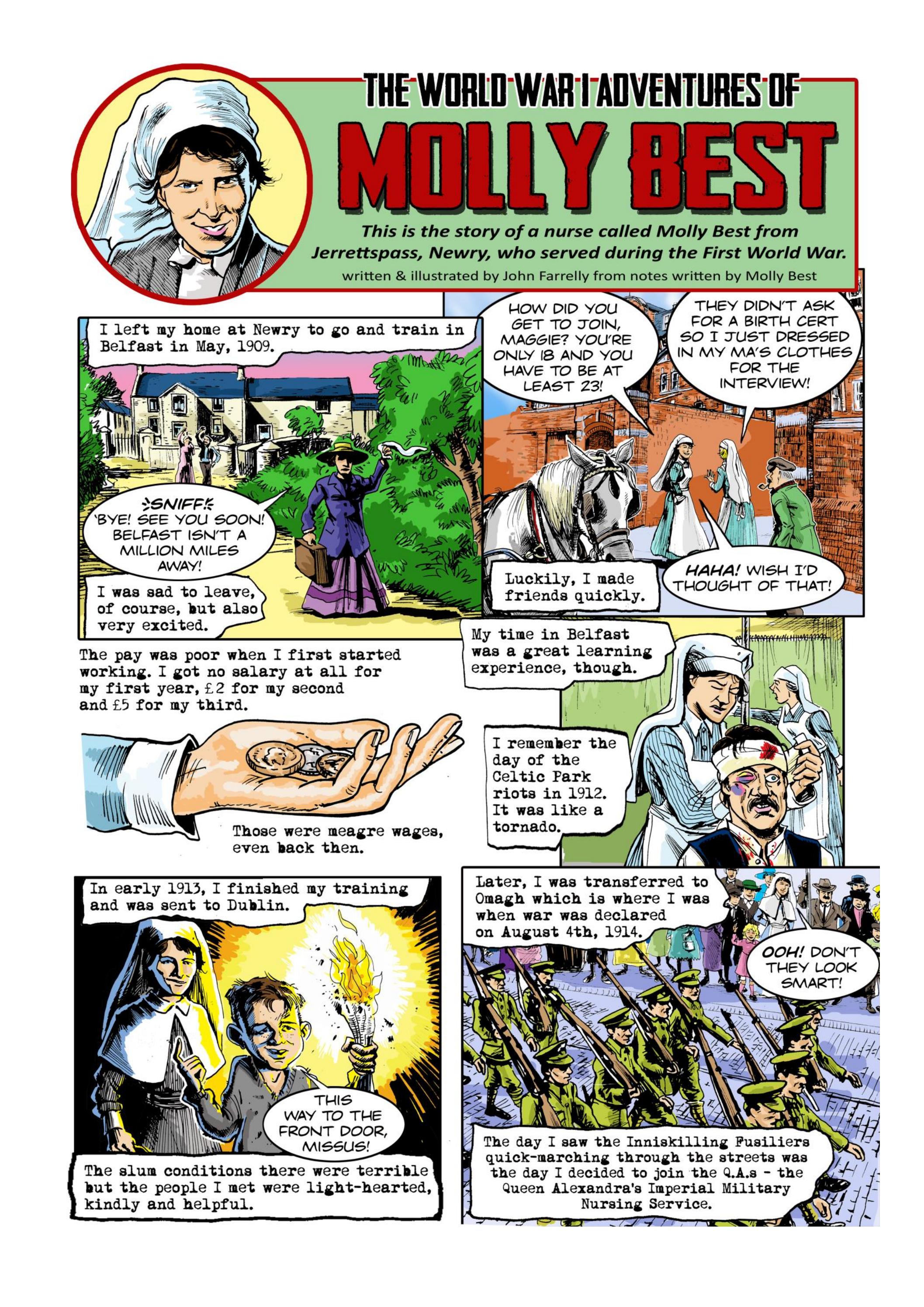 Molly Best Comic: World War Adventures by VisitMourne - Issuu