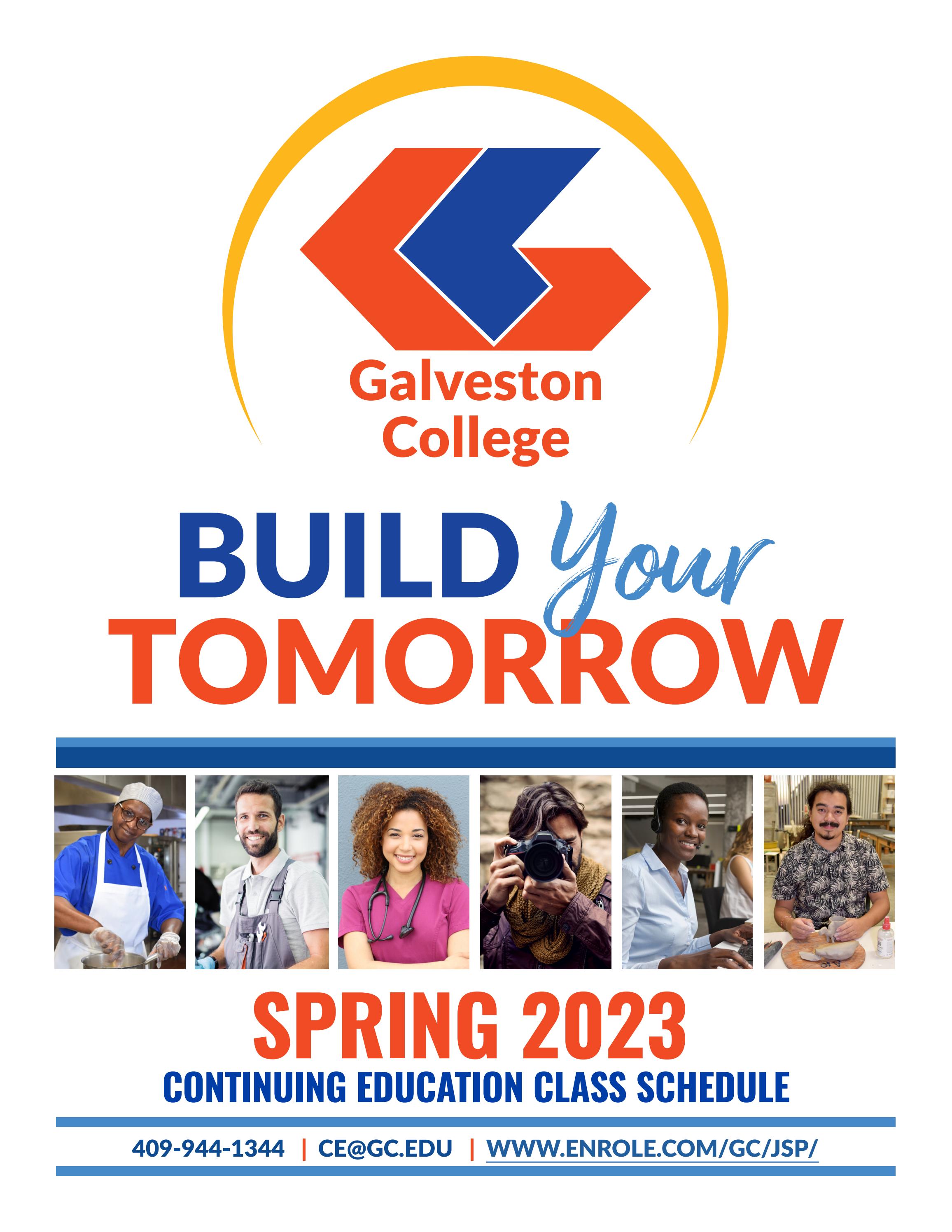 Spring 2023 Galveston College Continuing Education Class Schedule by ...