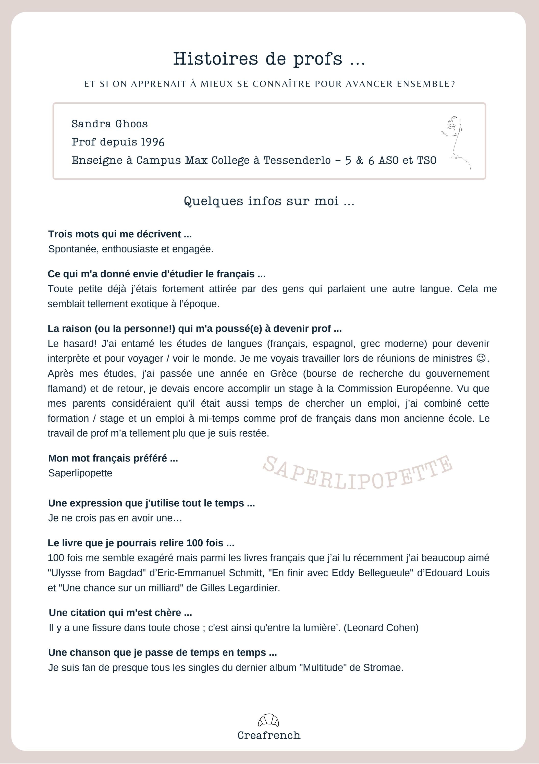 Histoires de profs - numéro 8 by creafrenchproof - Issuu