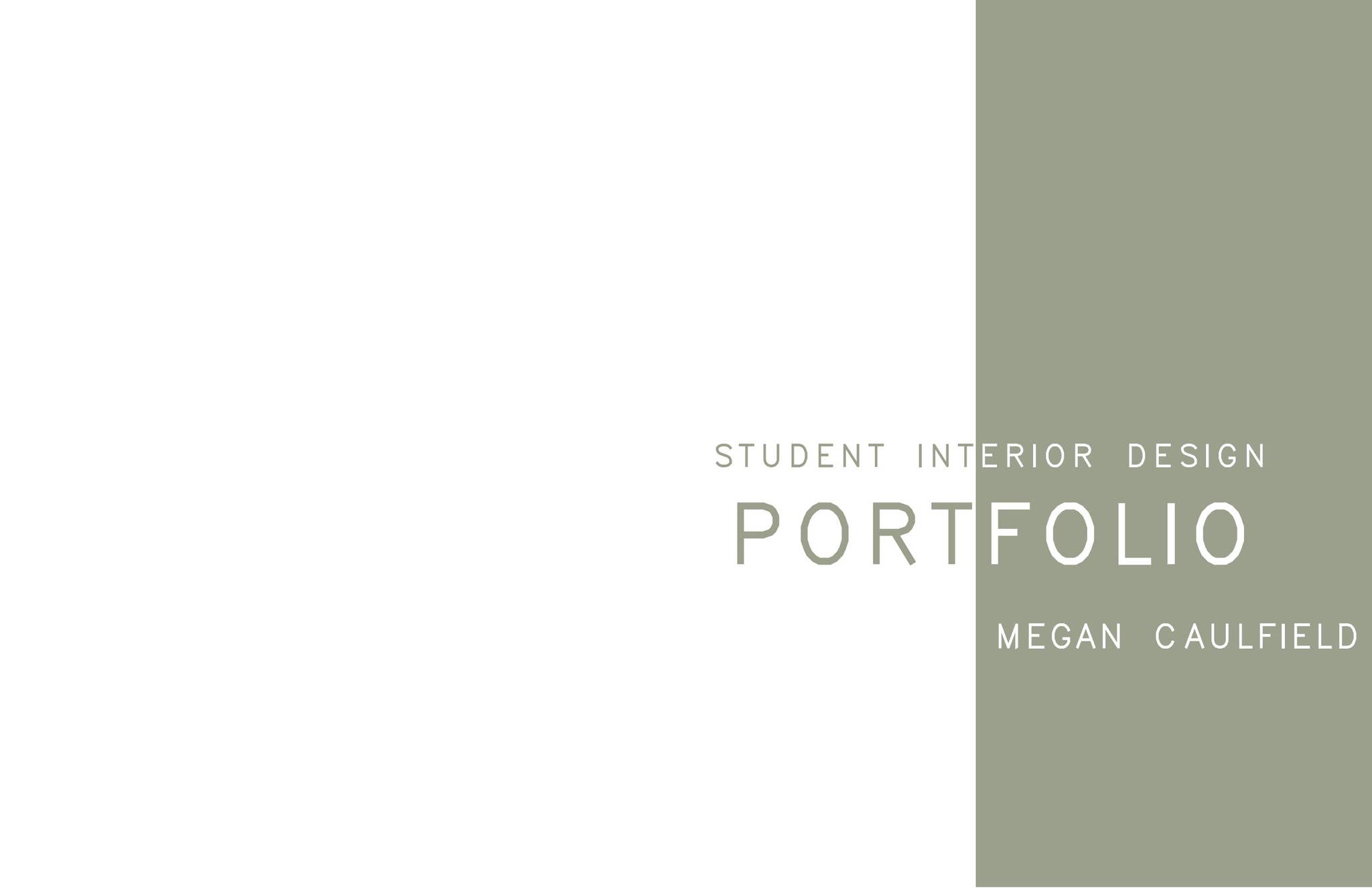 Portfolio - MEGAN CAULFIELD by MEGAN CAULFIELD - Issuu