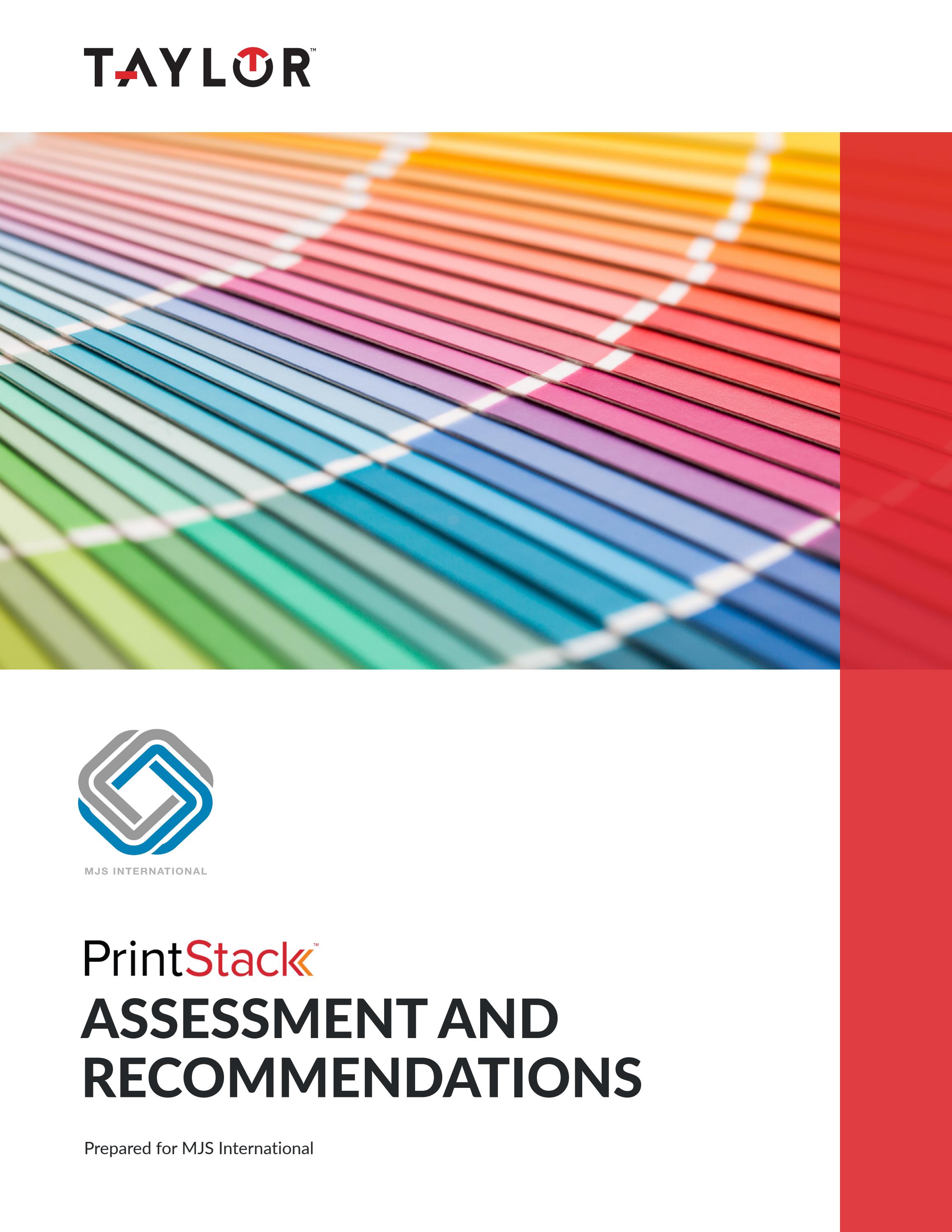 PrintStack™ Assessment Report Example by Taylor - Issuu