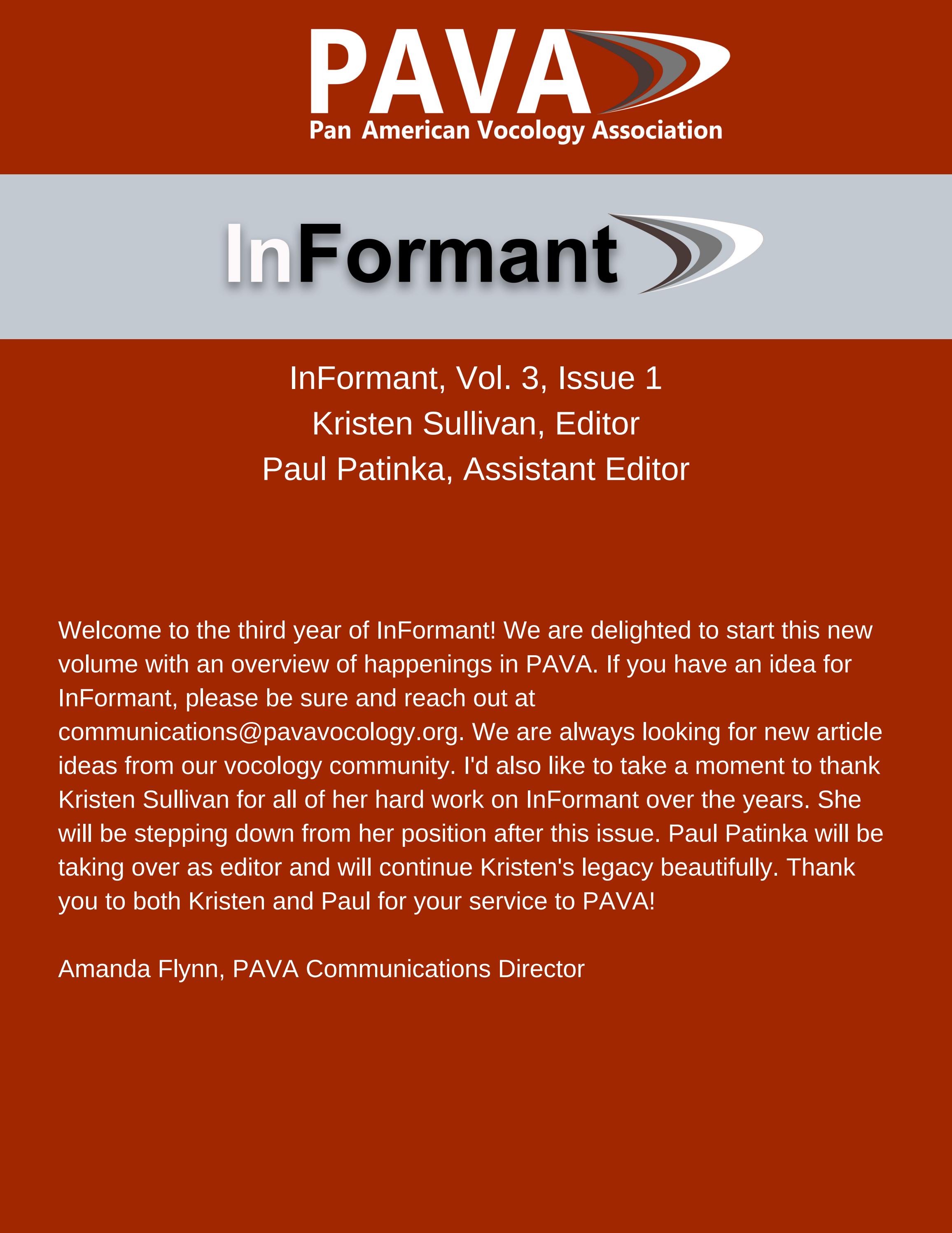 InFormant - Vol. 3, Issue 1 by Human Compatible Learning Center - Issuu