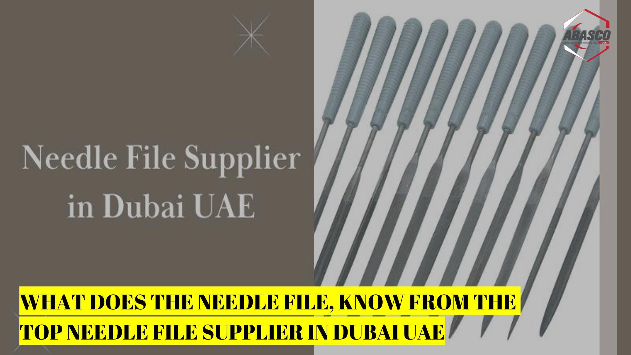 What does the Needle File, know from the top Needle File Supplier in ...