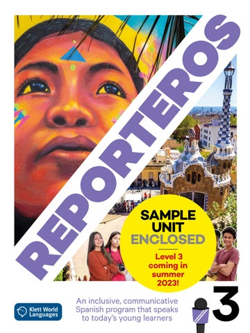 Reporteros 3 - sample unit by Klett World Languages - Issuu