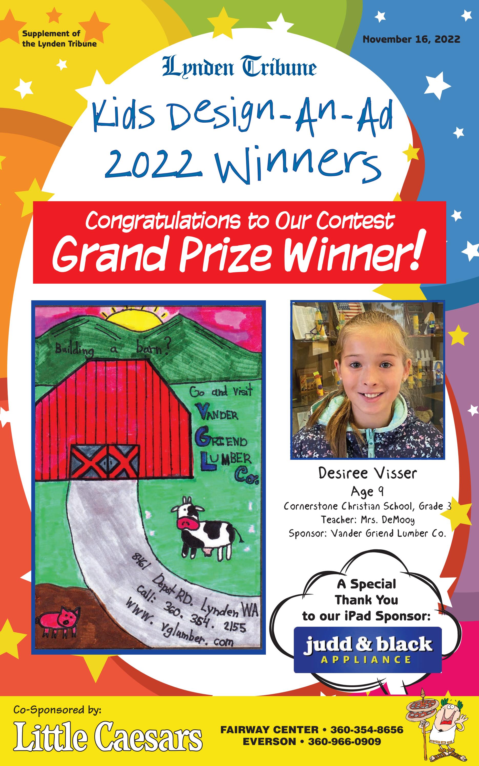 Kids Design-An-Ad 2022 by Lynden Tribune - Issuu