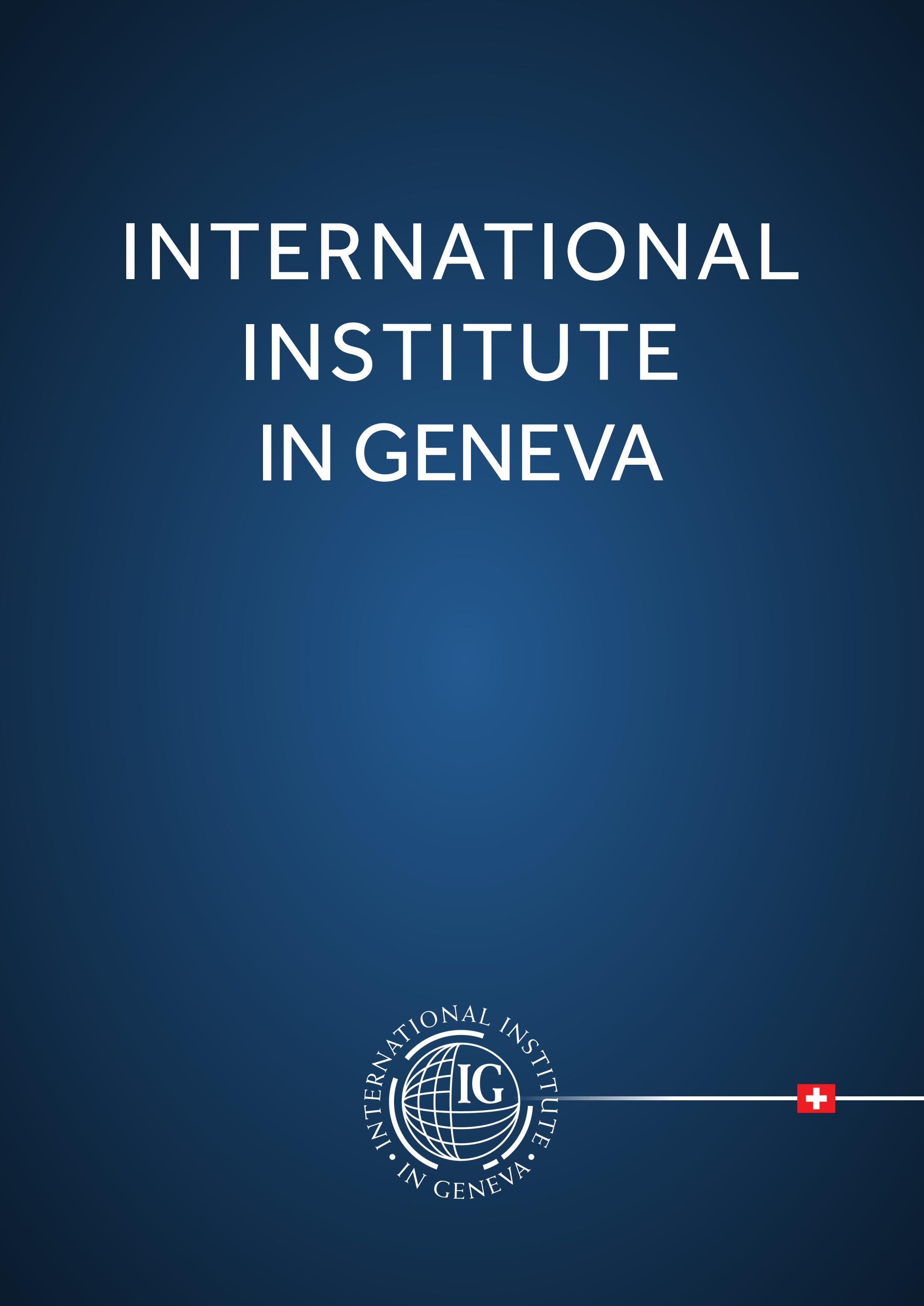 International Institute in Geneva Brochure by JMSC - Issuu