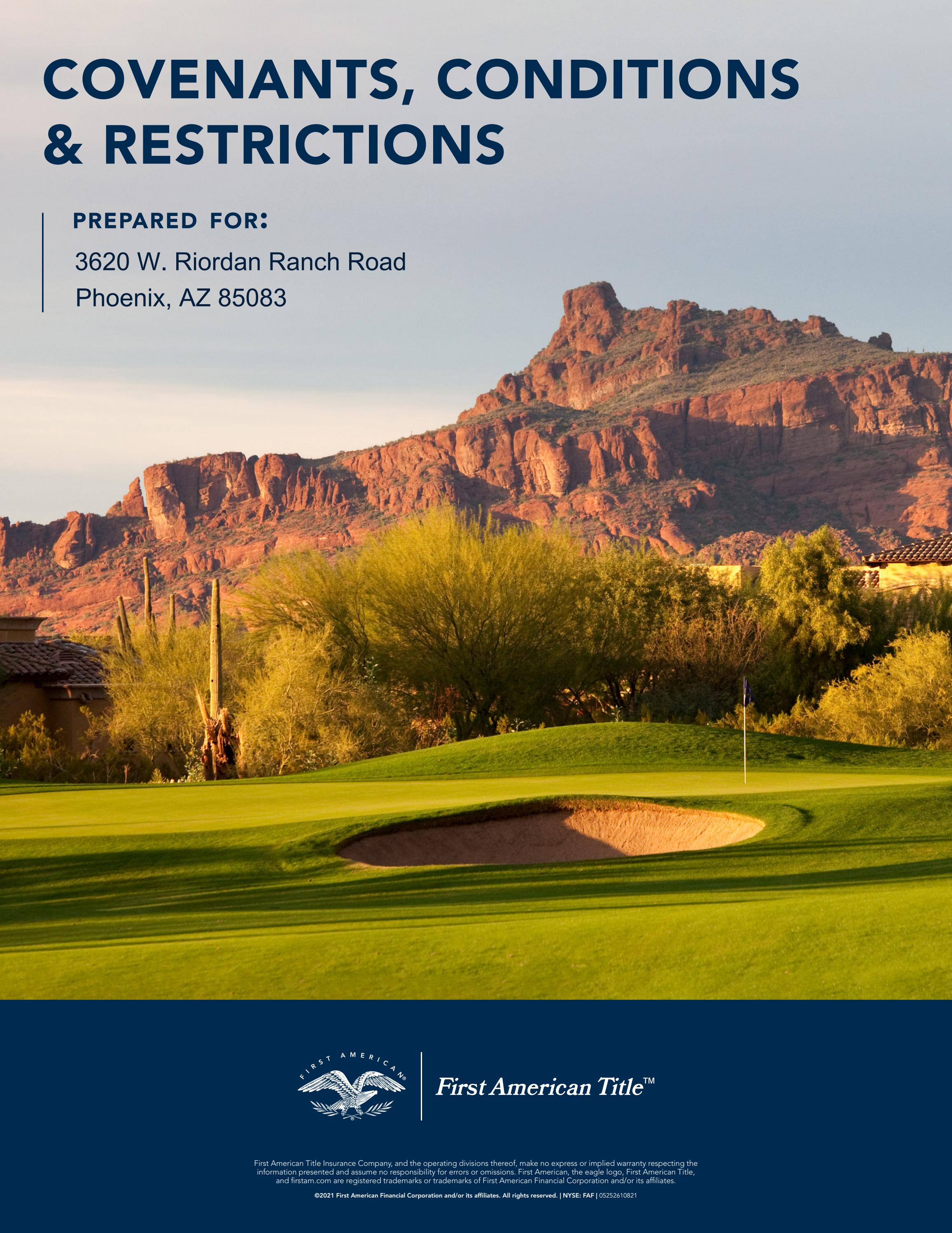 3620 W. Riordan Ranch Road by FirstAmAZ - Issuu