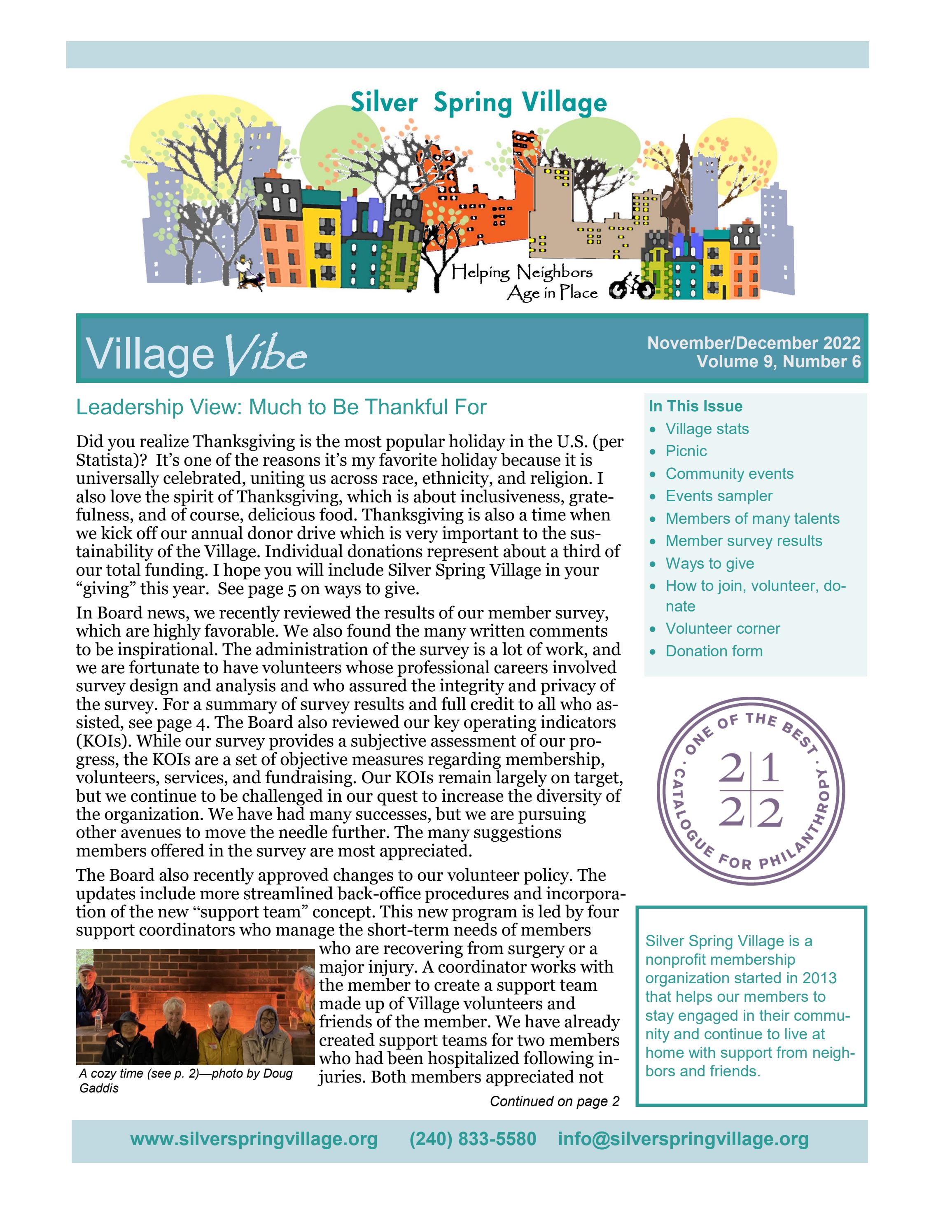 Silver Spring Village Vibe (November-December 2022) by ...