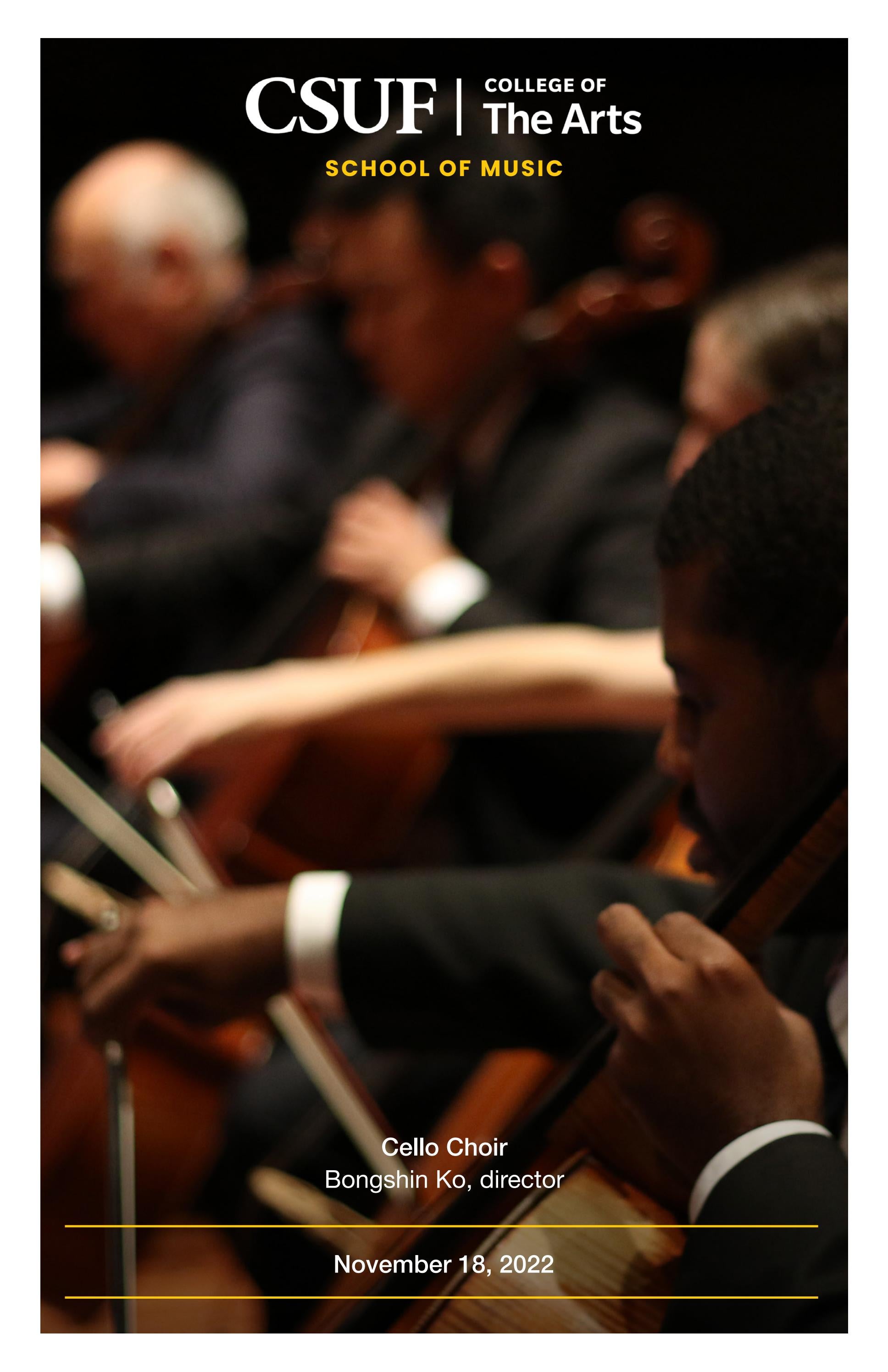 "Cello Choir" program by csuf_COTA - Issuu