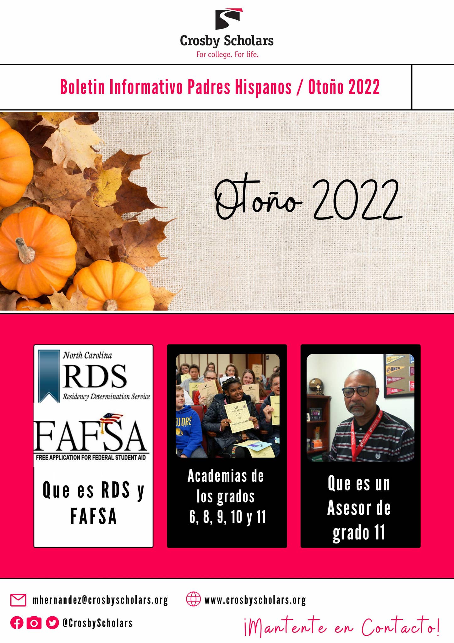 Spanish Newsletter Otono 2022 by cscp - Issuu