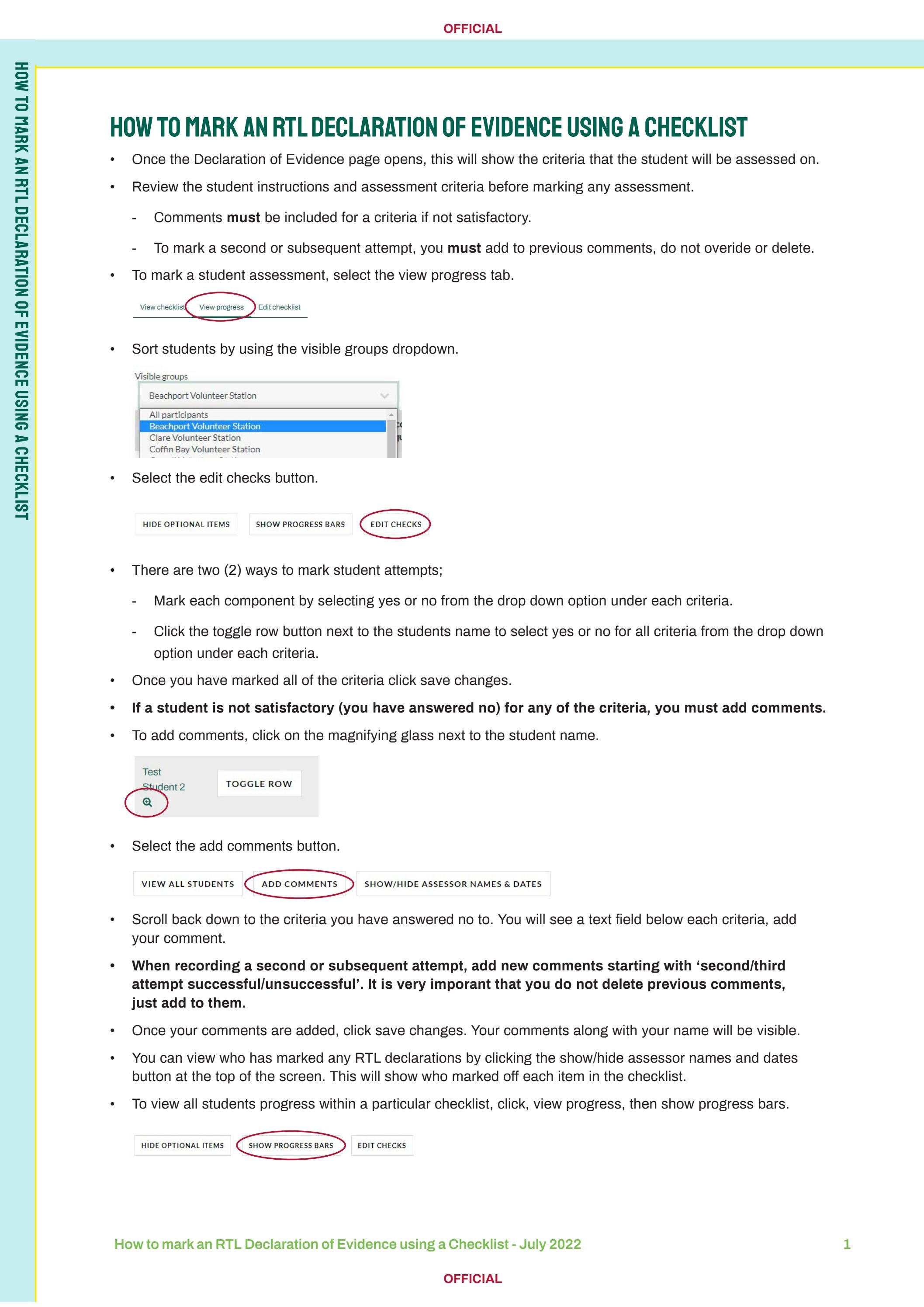 How To Mark An RTL Declaration Of Evidence Using A Checklist V1 0 220712 By Clinical Education how-to-mark-an-rtl-declaration-of-evidence-using-a-checklist-v1-0-220712-by-clinical-education