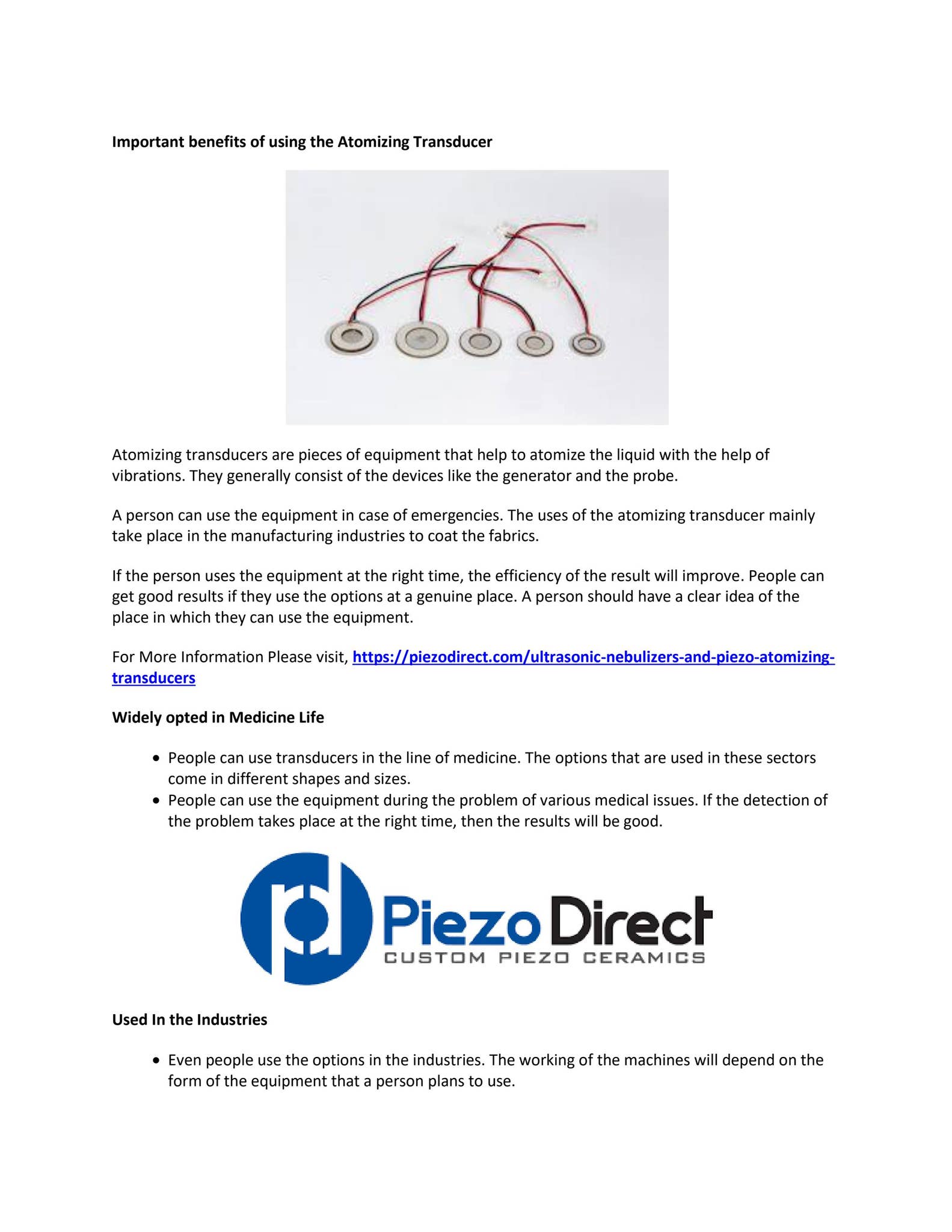 Important-benefits-of-using-the-Atomizing-Transducer by snigarr - Issuu