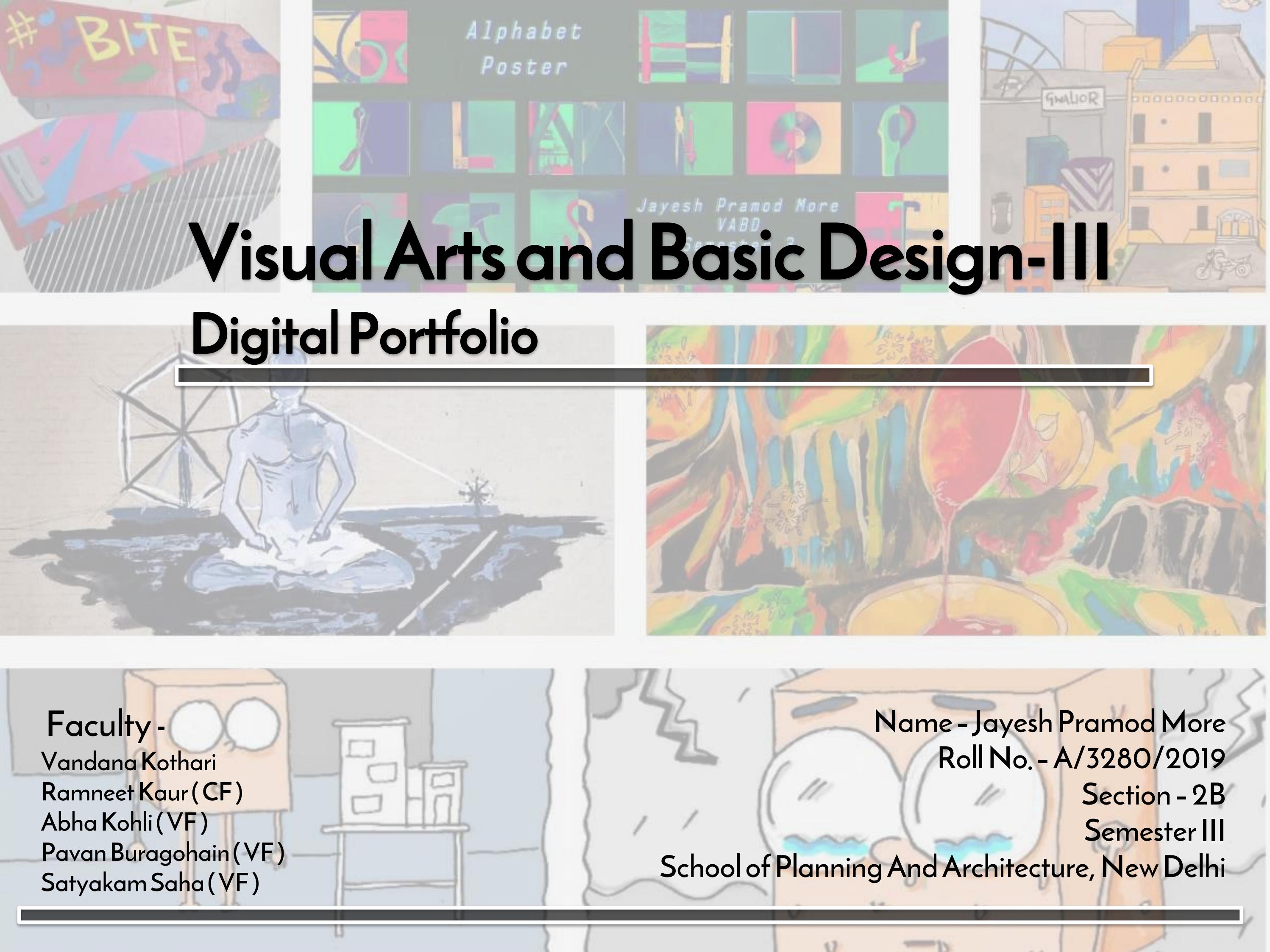 Visual Arts and Basic Design Portfolio - Jayesh More by Jayesh More - Issuu