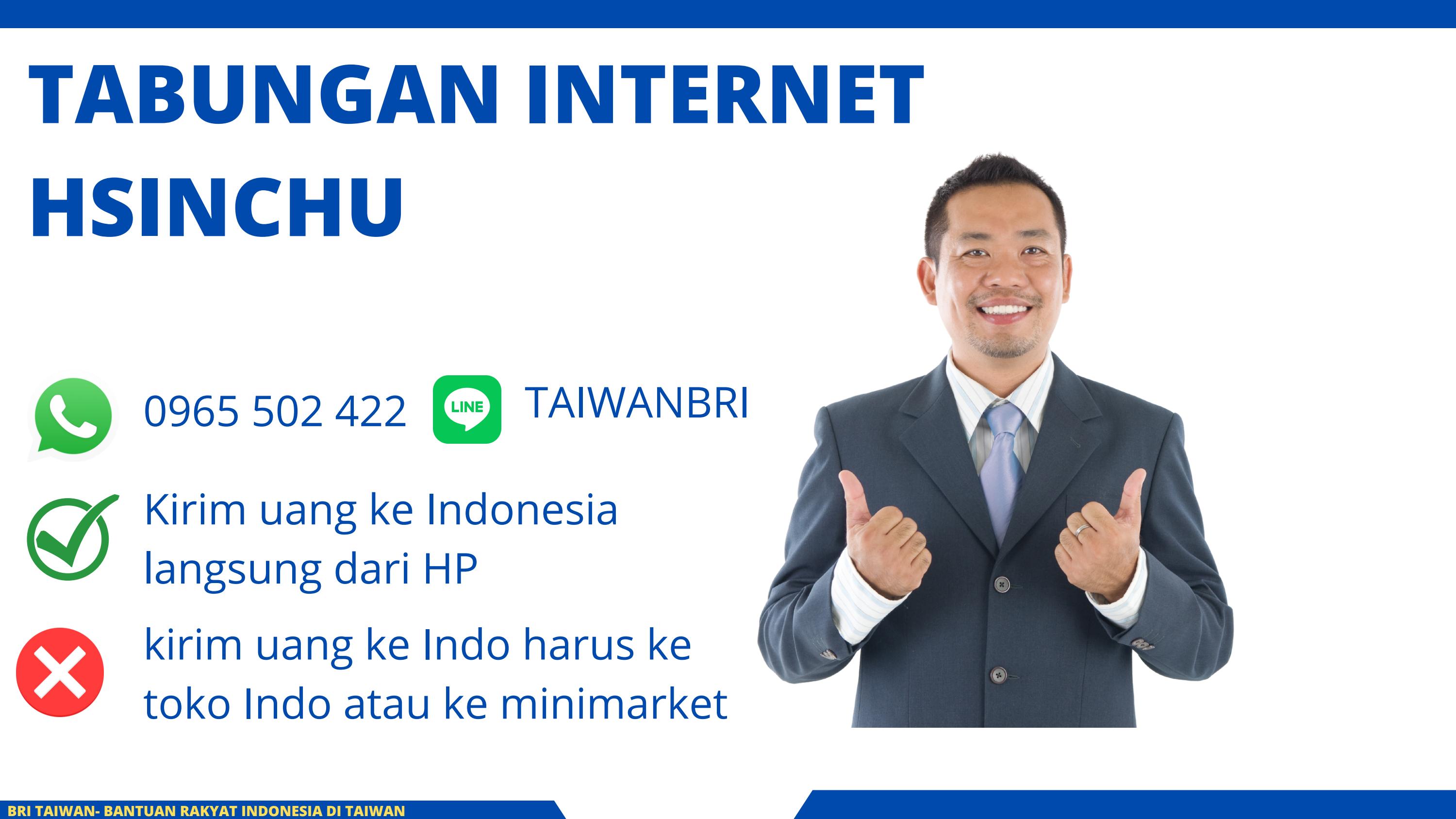 tabungan internet Hsinchu website LINE: taiwanbri WA: 0965 502 422 by Bantuan Rakyat Indonesia ...