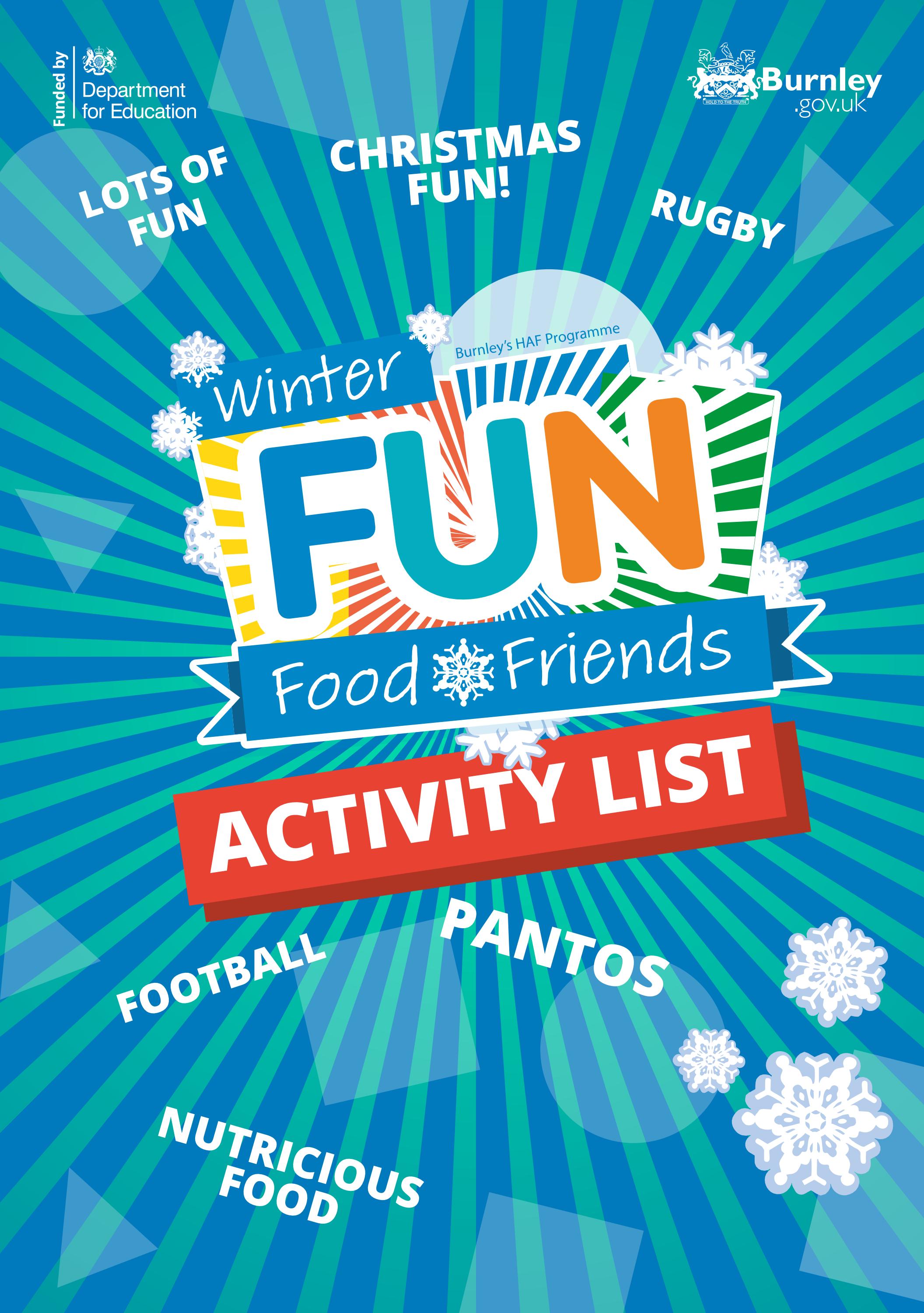 Burnley HAF Winter programme (4-11yrs) by Burnley.co.uk - Issuu