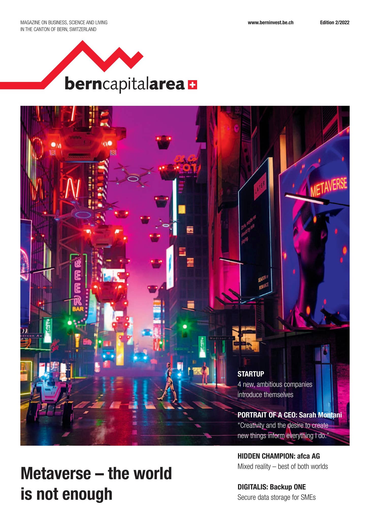 Magazine berncapitalarea – Edition 2 / 2022 by www.berninvest.be.ch - Issuu