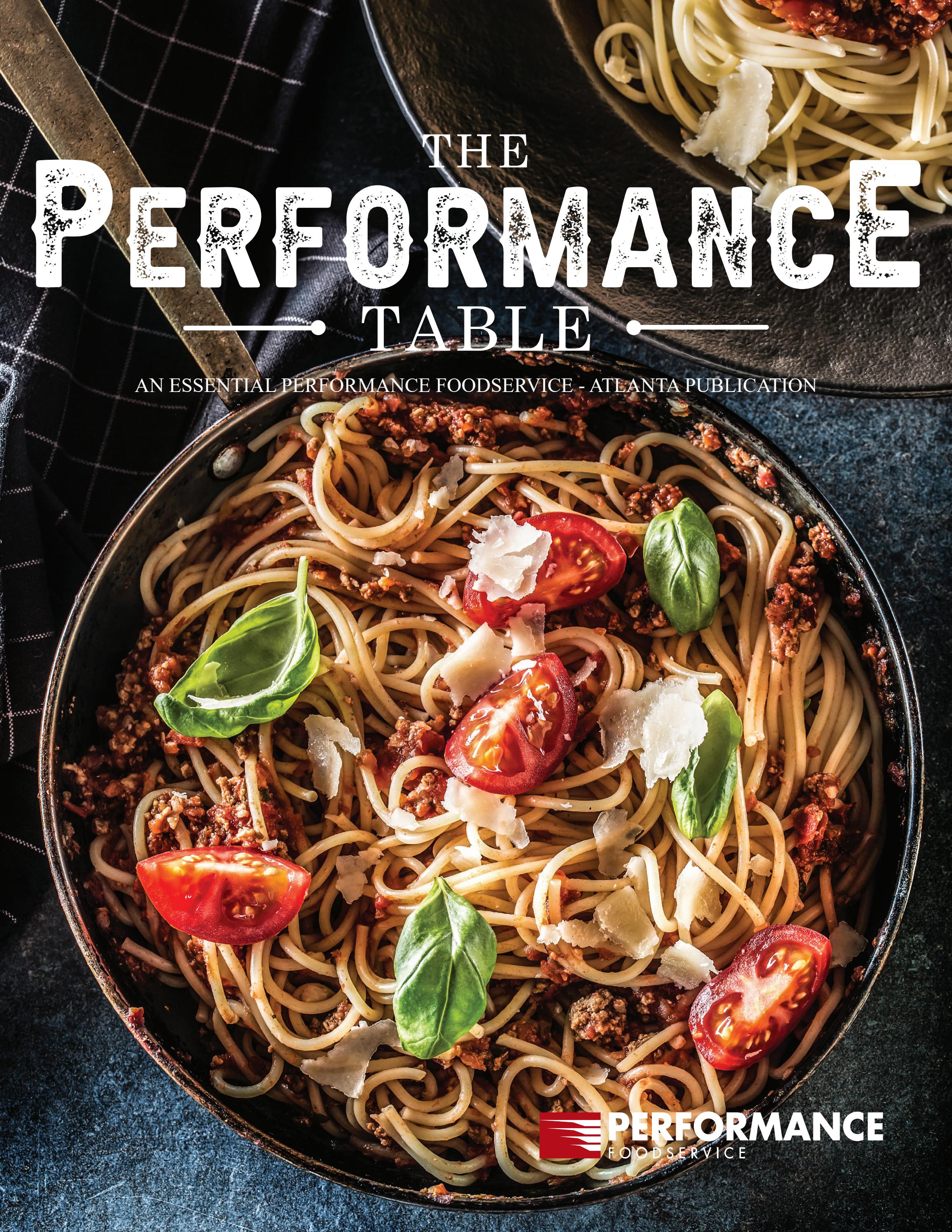 The Performance Table Italian 2022 by Performance Foodservice - Issuu